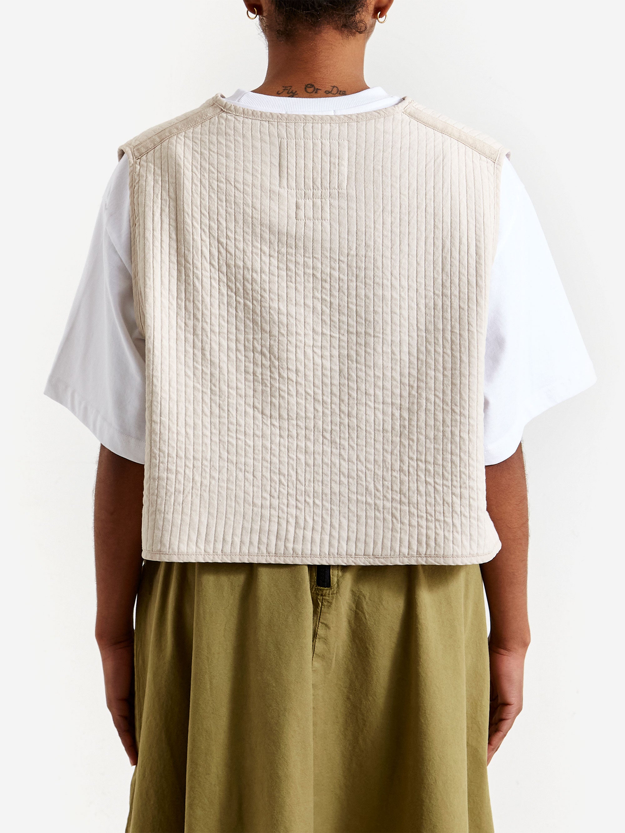 Girls Of Dust Vee Vest - Shell – Goodhood