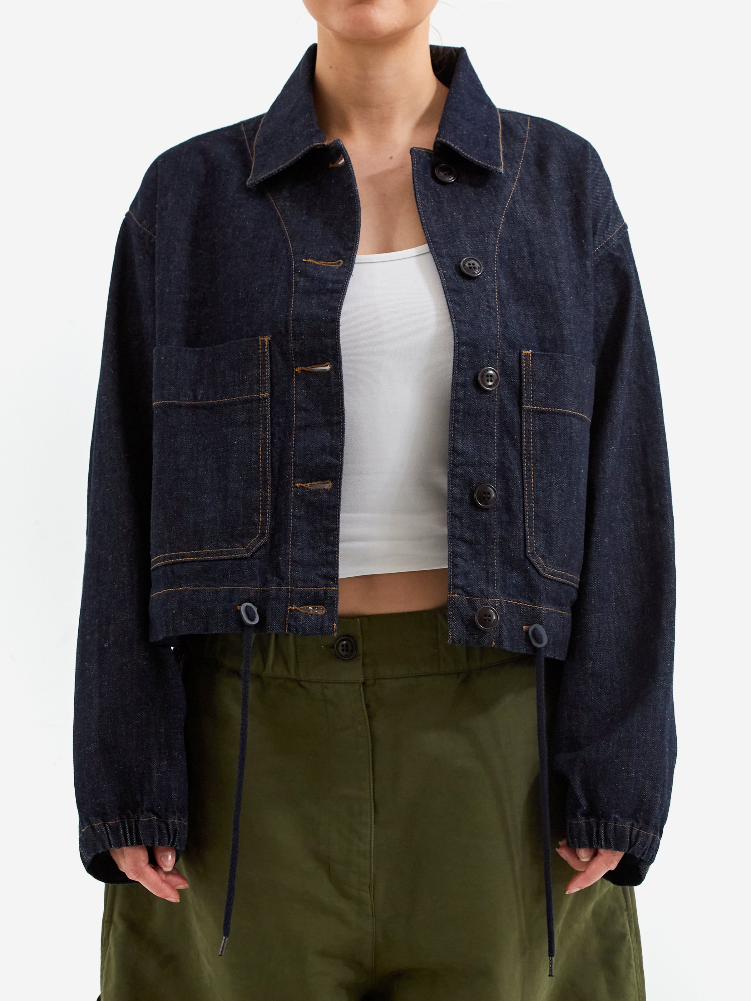 Girls Of Dust Woopsie Denim Jacket - Indigo – Goodhood