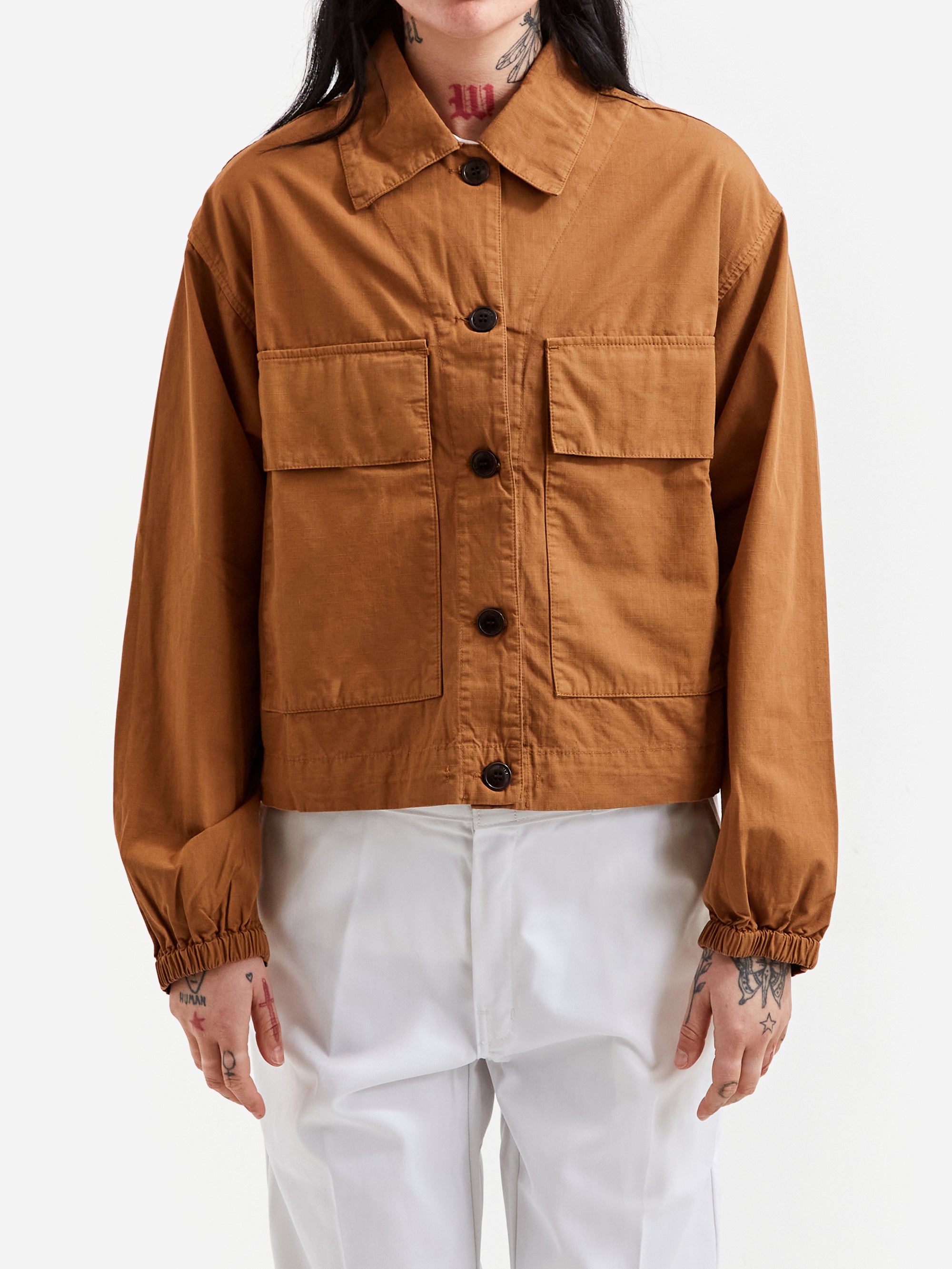 Girls Of Dust Worker Shirt - Caramel – Goodhood