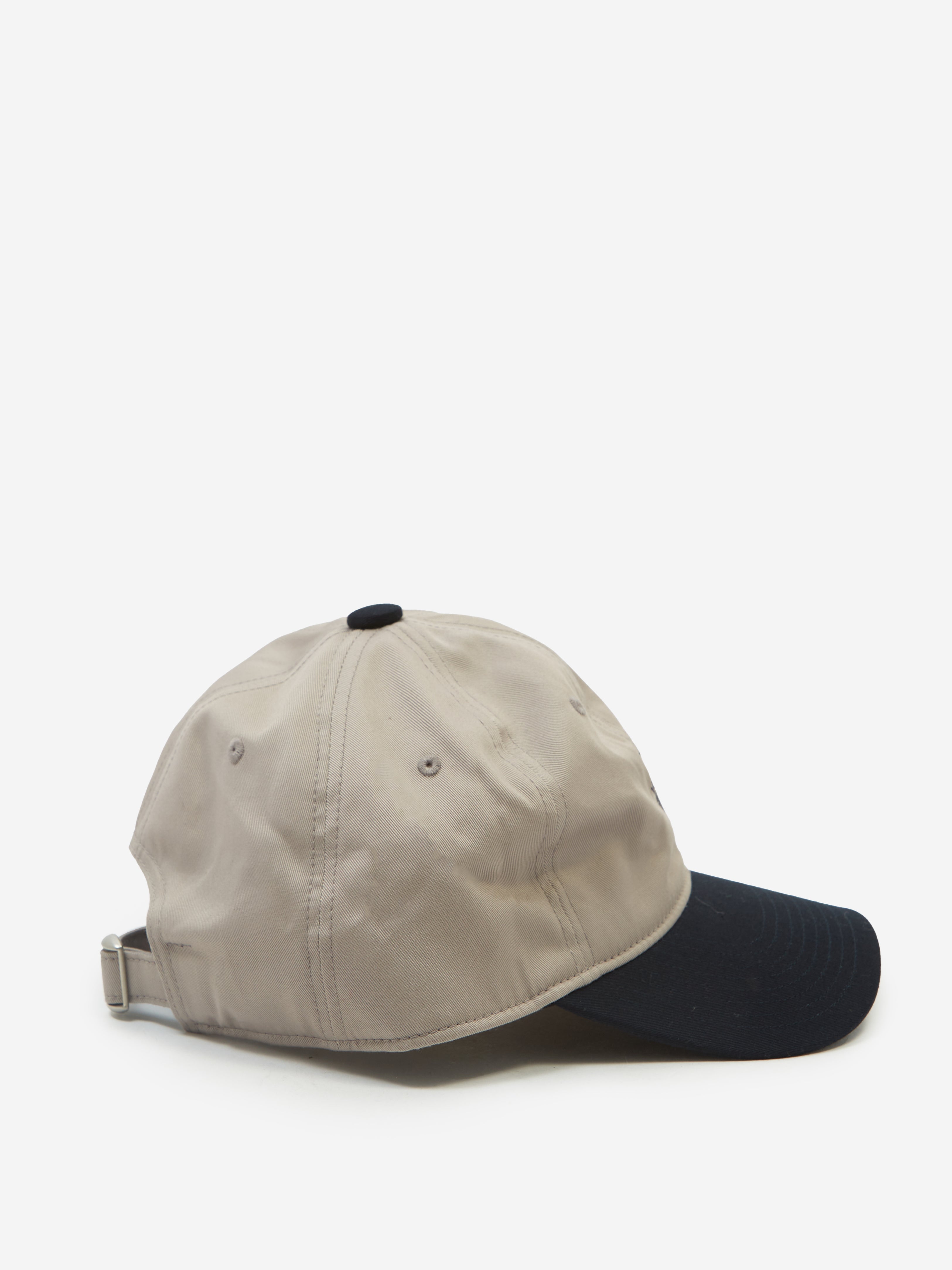 Goldwin Logo Cotton Cap - Grey/Navy – Goodhood