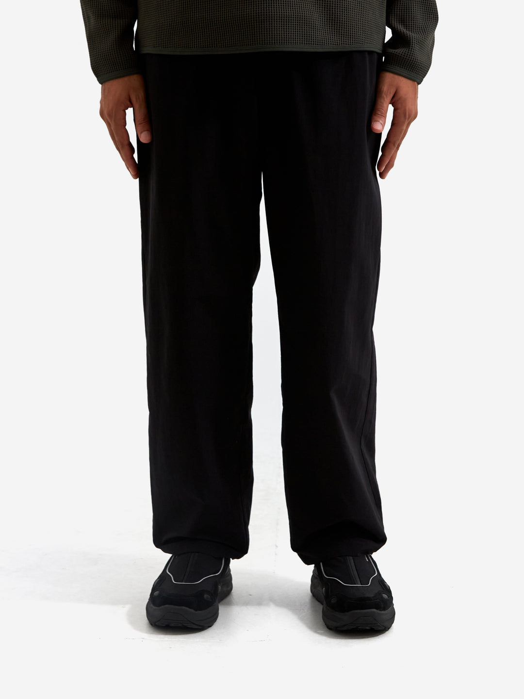 Goldwin Relax Staight Easy Pants - Black – Goodhood