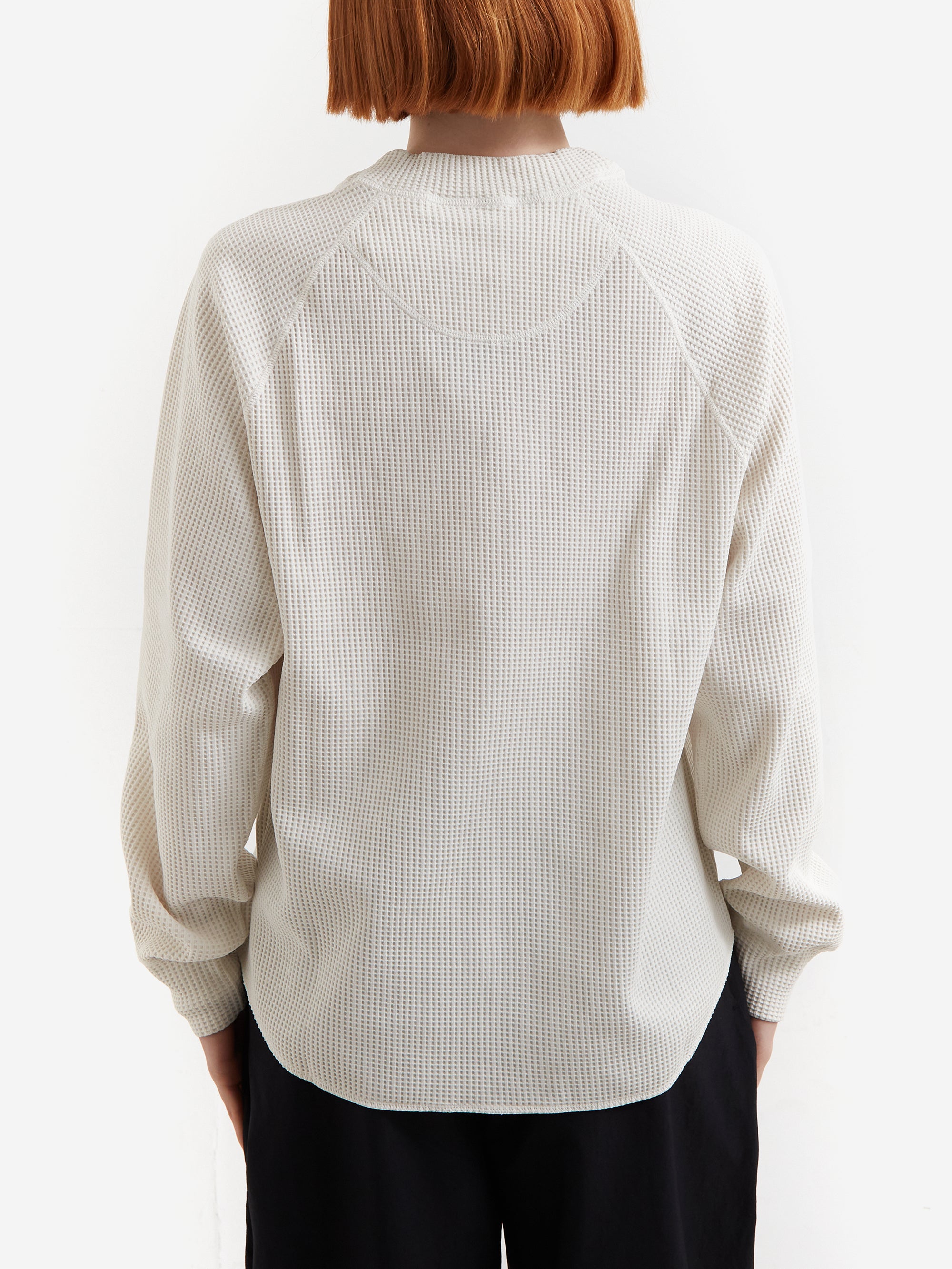 Goldwin WF Light Mock Neck L/S T-shirt - Ivory – Goodhood