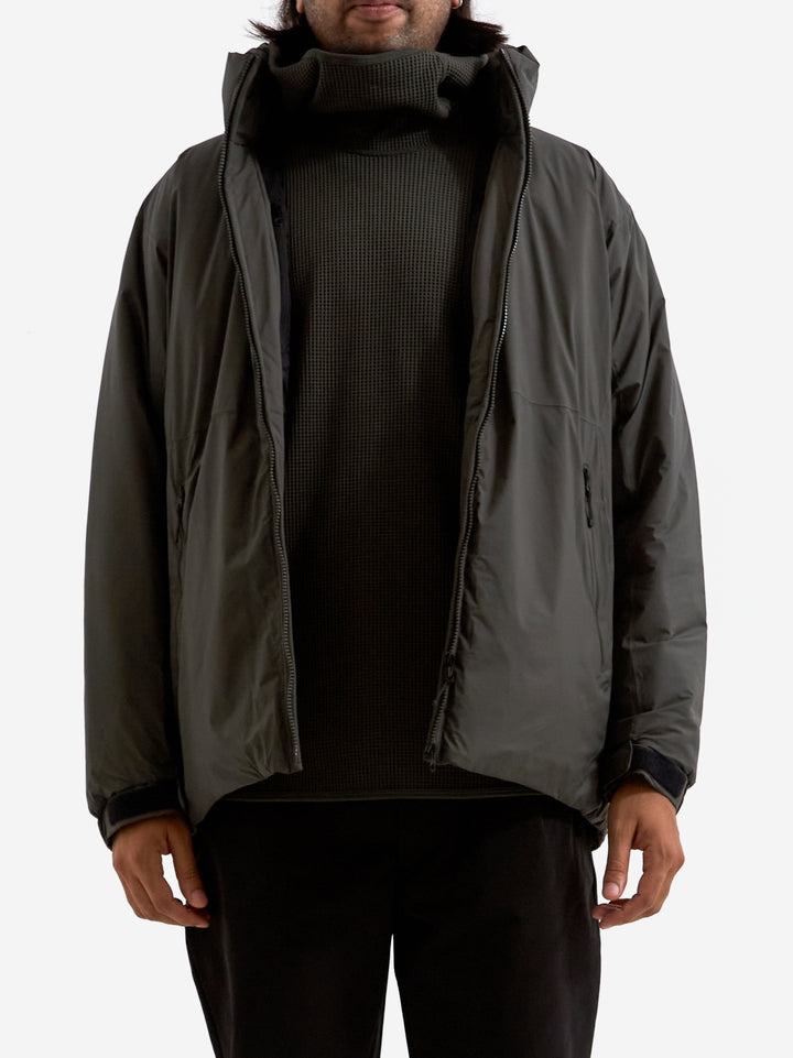 Goldwin Windstopper Goretex Labs Puffy Jacket - Dark Olive – Goodhood