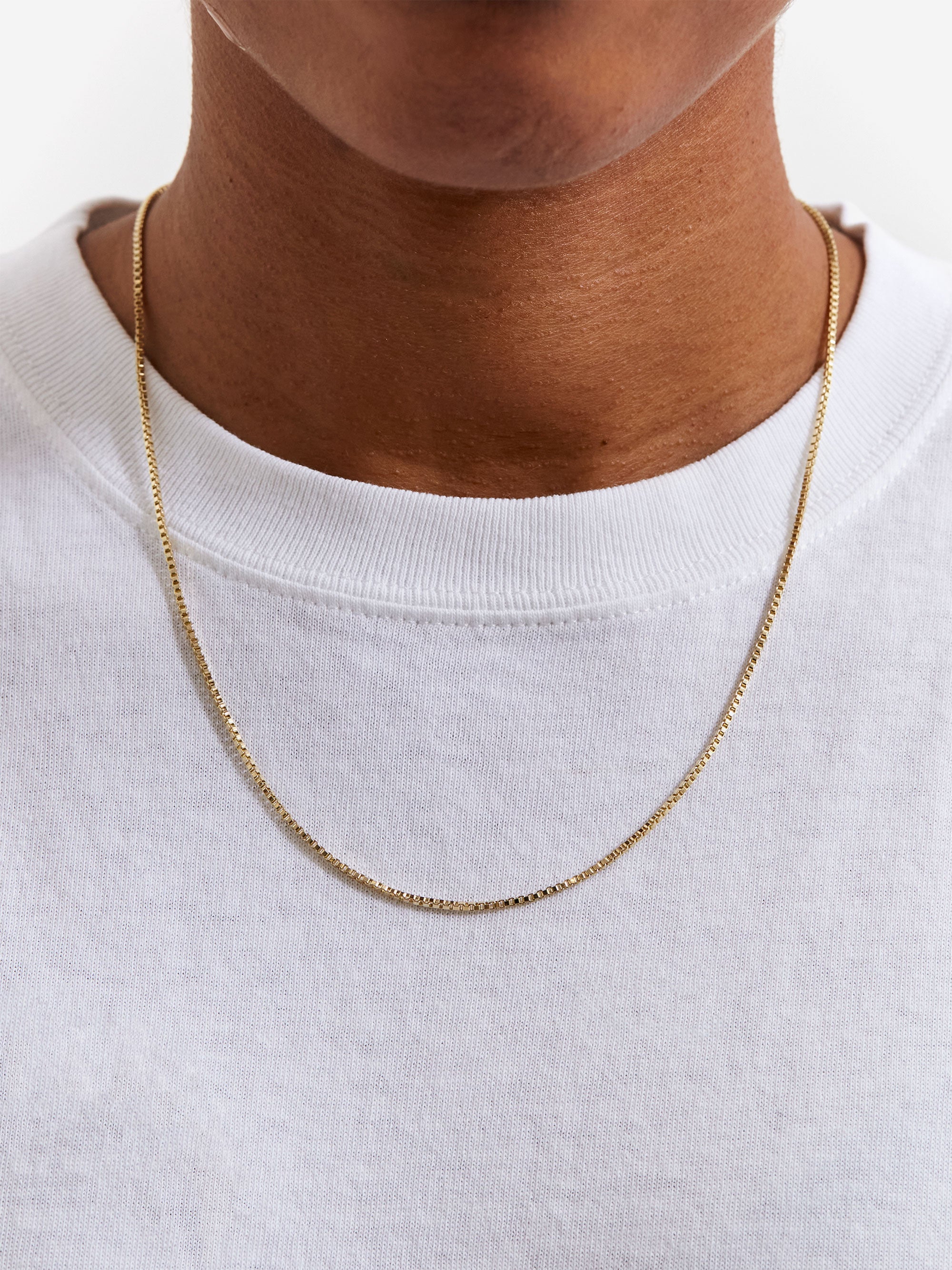 Goodhood Worldwide Venetian Chain / 9ct Gold / 1.5mm Gauge / 50cm