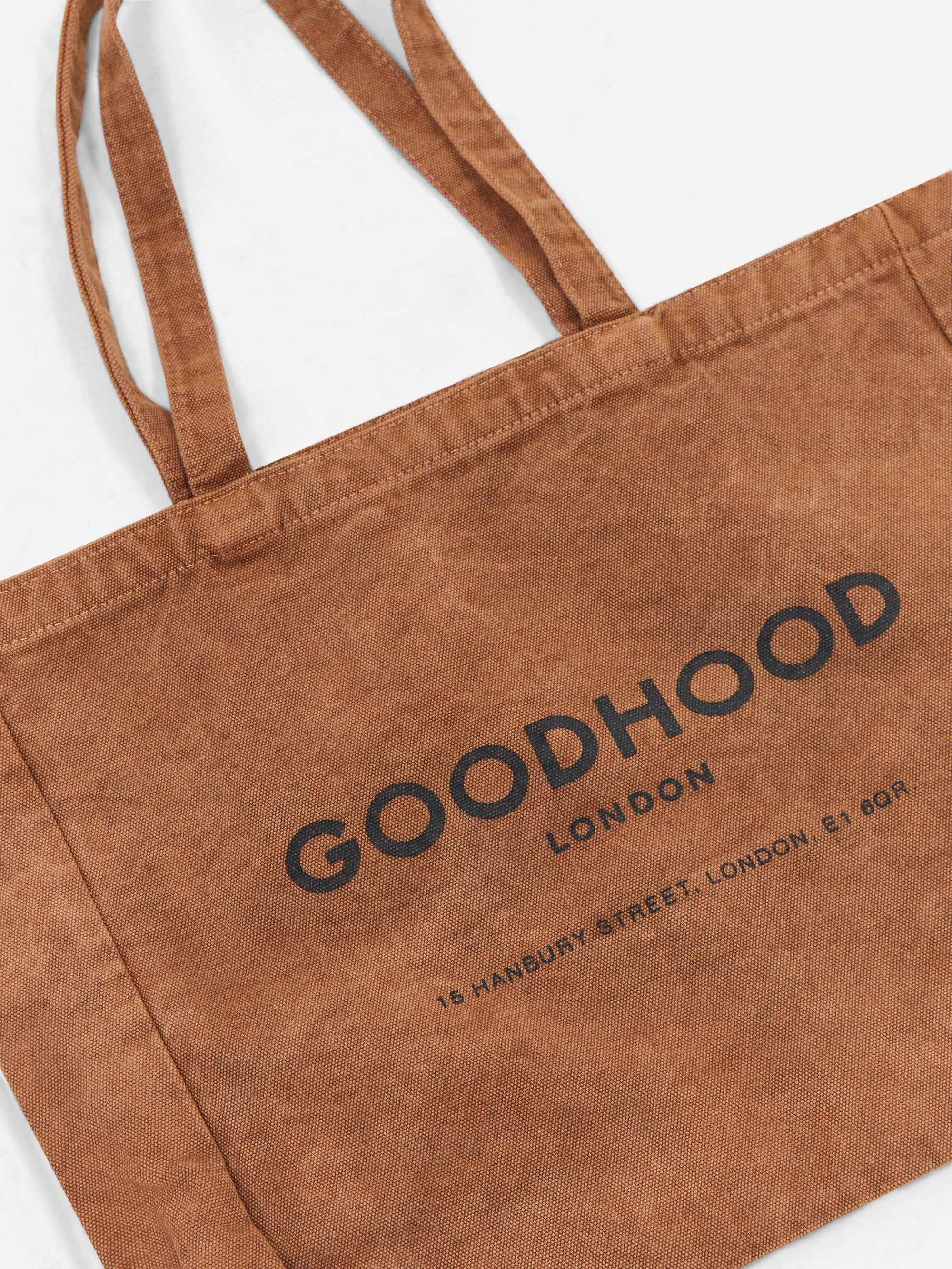 Goodhood Lifestore London Tote Bag Medium - Brown