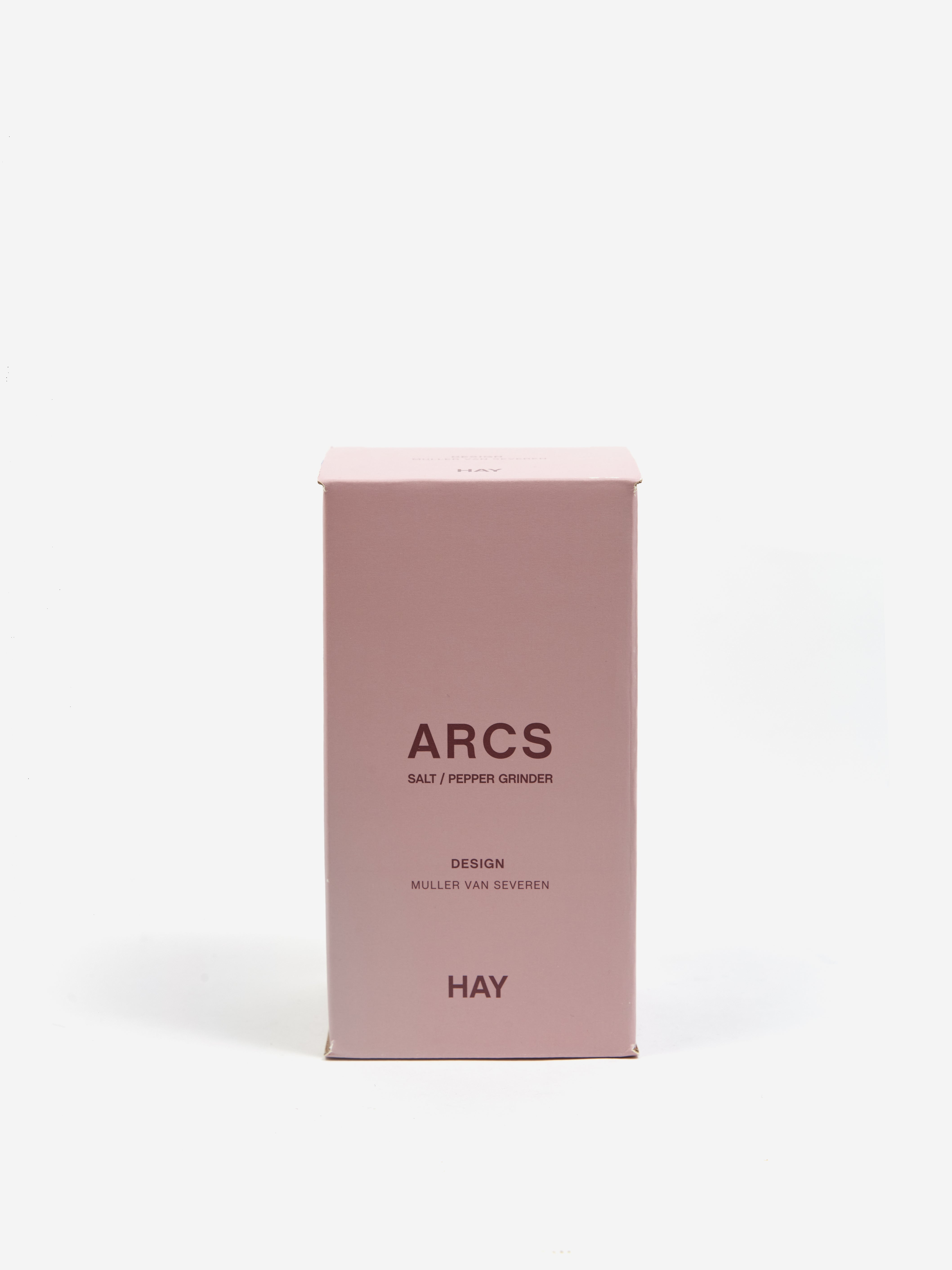 HAY Arcs Salt & Pepper Grinder - Burgundy – Goodhood