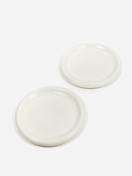 HAY Barro Plate 24cm - Set of 2 - Off White – Goodhood
