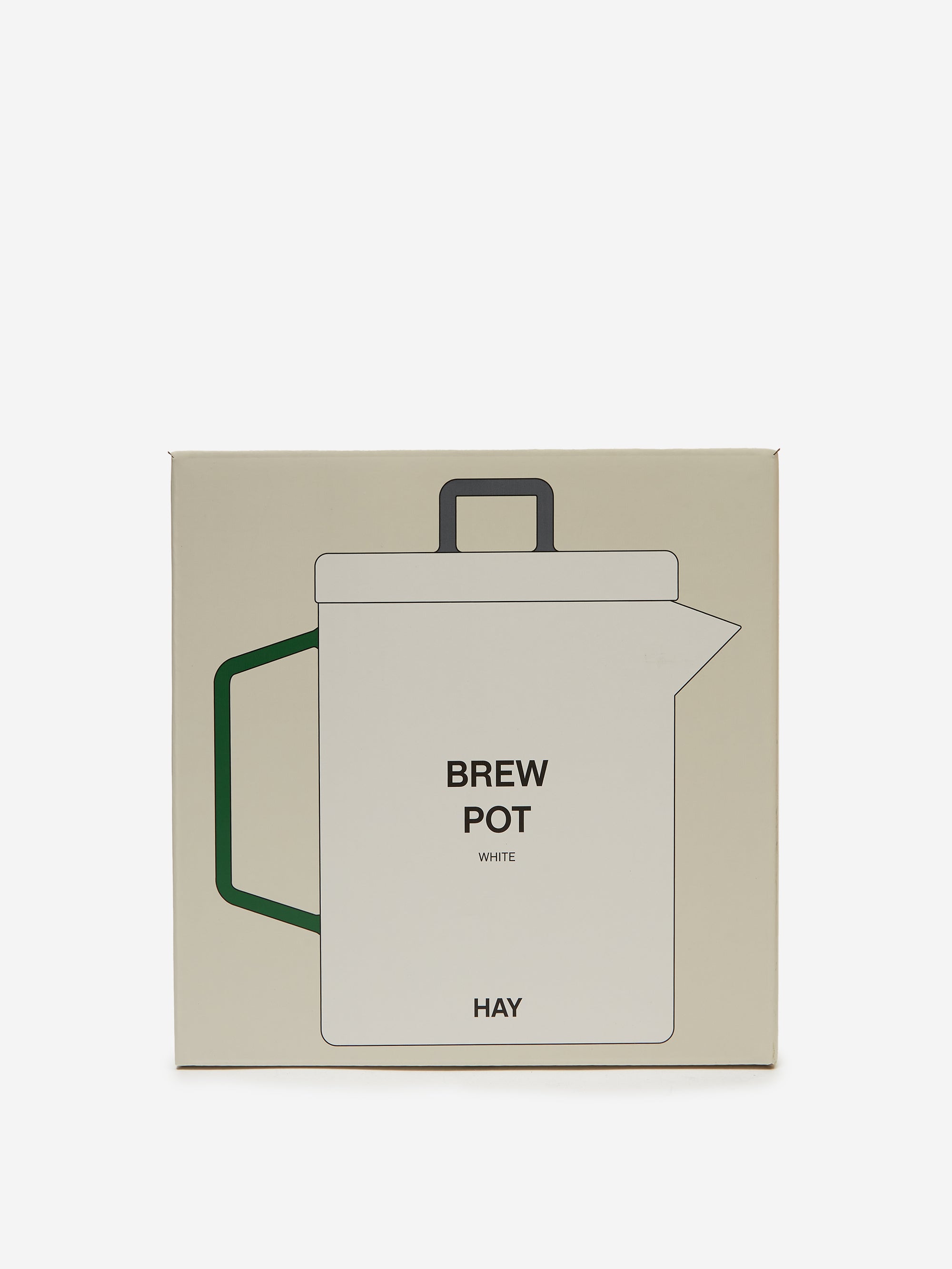 HAY Brew Pot - Jade White – Goodhood