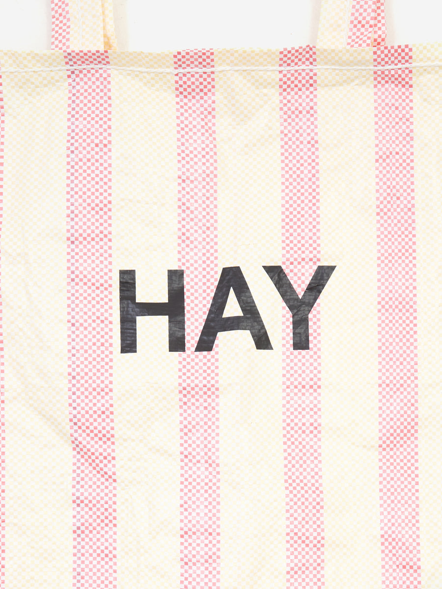 HAY Candy Stripe Bag Medium - Red/Yellow – Goodhood