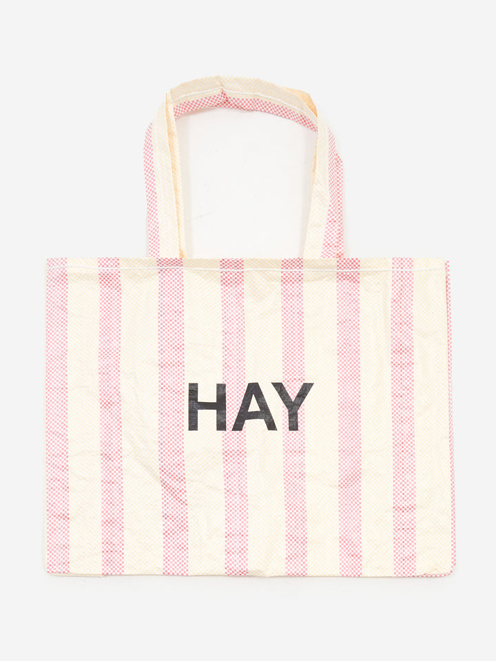 HAY Candy Stripe Bag Medium - Red/Yellow – Goodhood