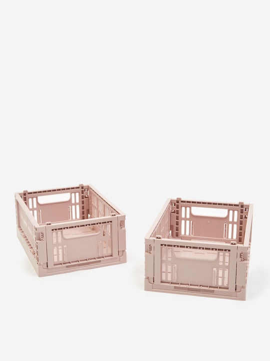 HAY Colour Crate Mini Set Of 2 - Blush – Goodhood