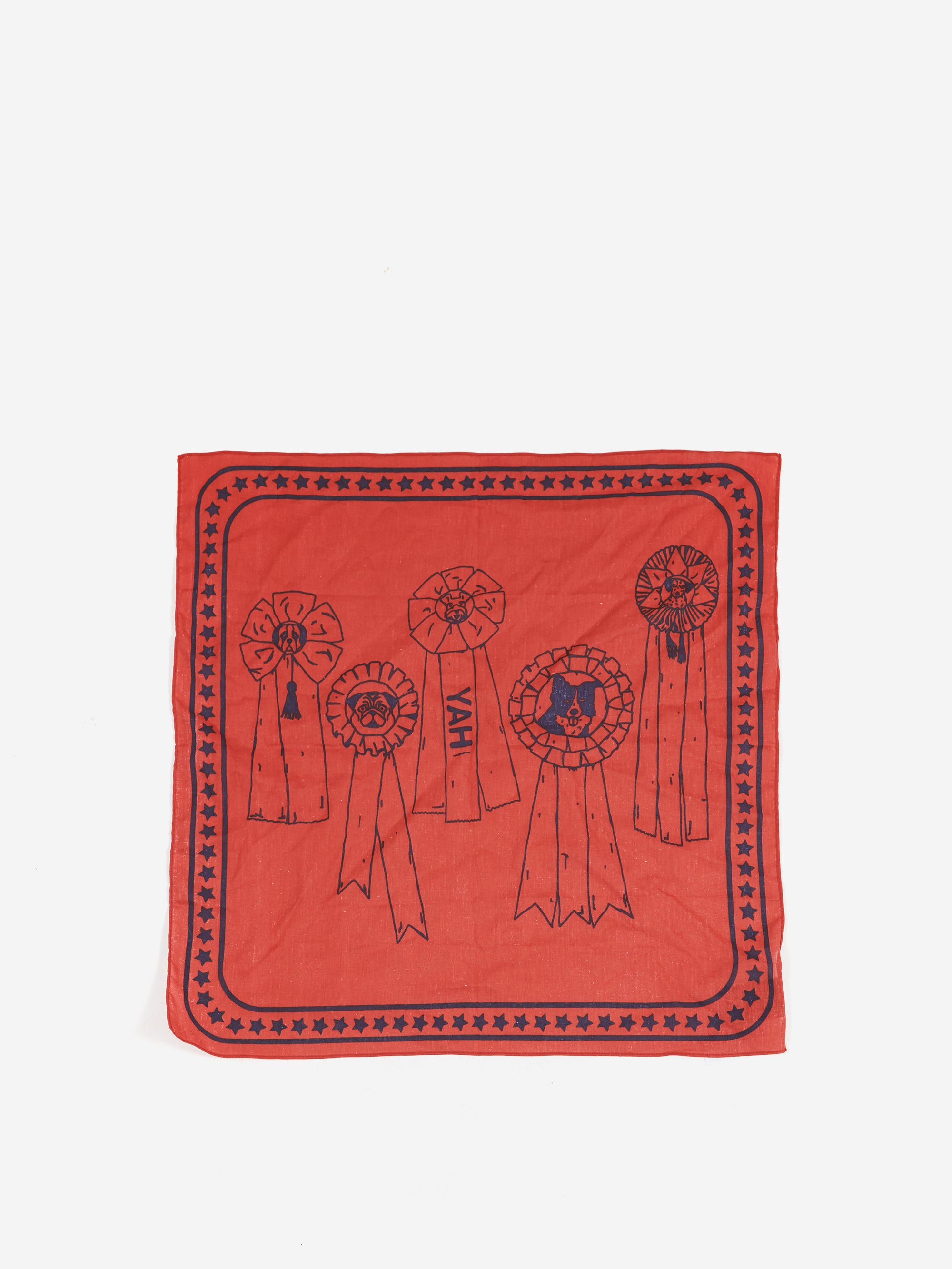 HAY Dog Scarf - 55cm x 55cm - Red – Goodhood