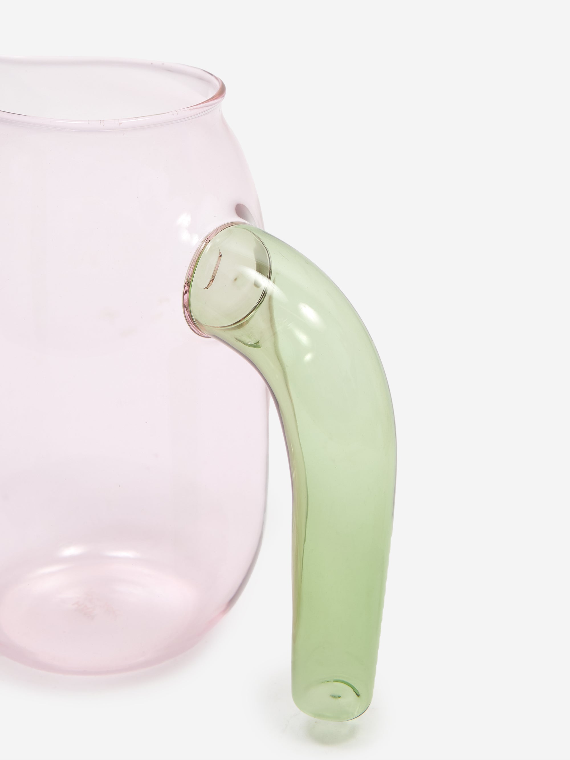 HAY Glass Jug Small - Pink/Green – Goodhood