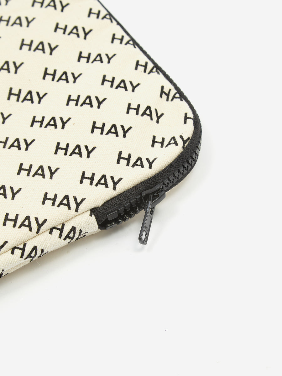 HAY Logo Laptop Cover - Black – Goodhood