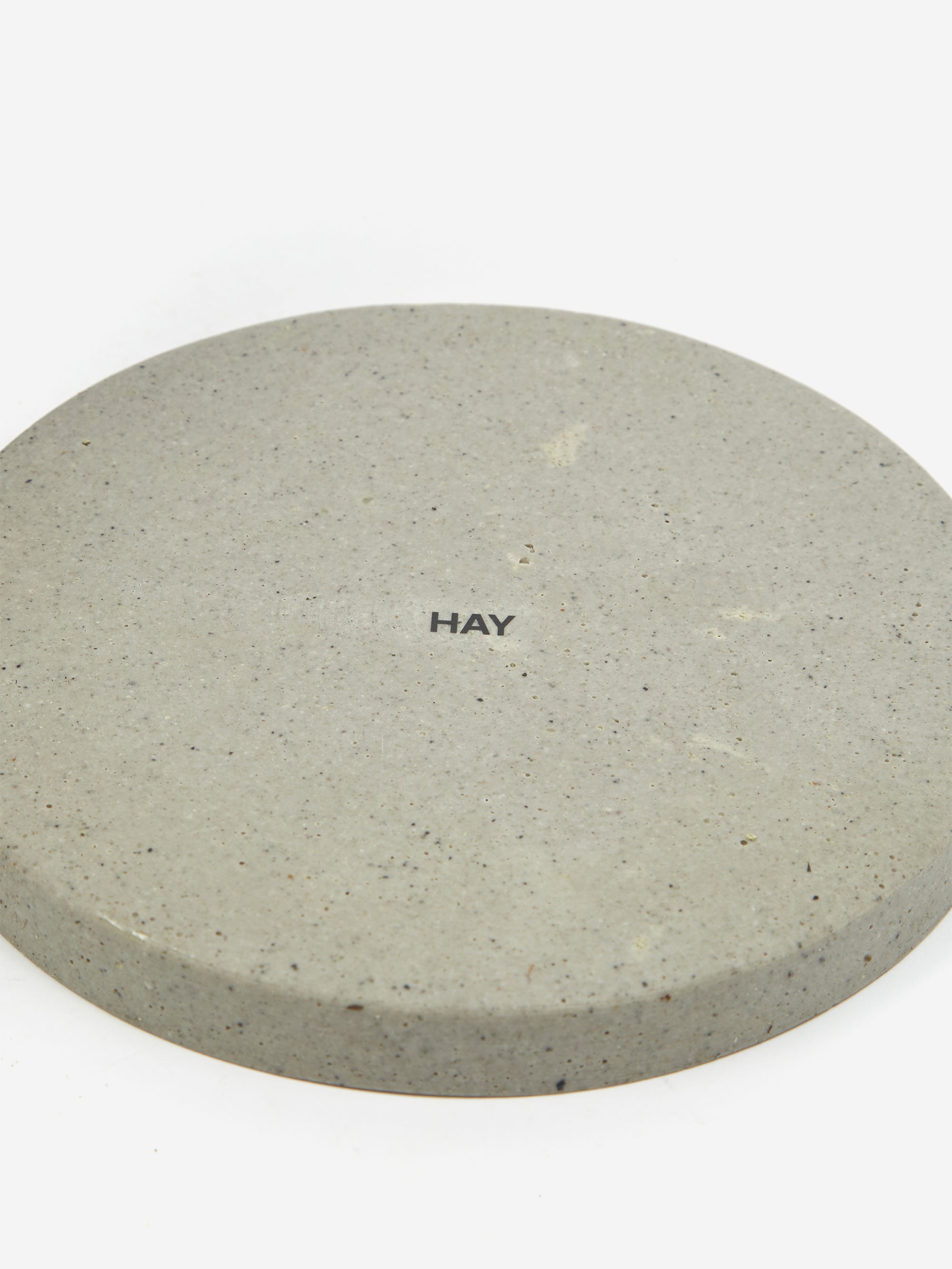 HAY Plant Pot With Saucer - Large - Grey – Goodhood