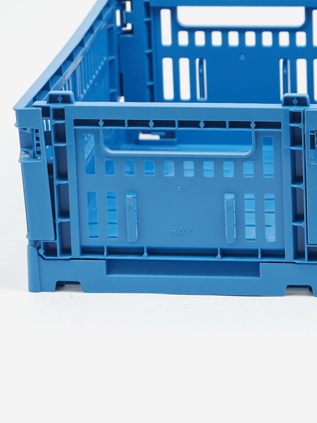 HAY Recycled Colour Crate - Small - Electric Blue – Goodhood