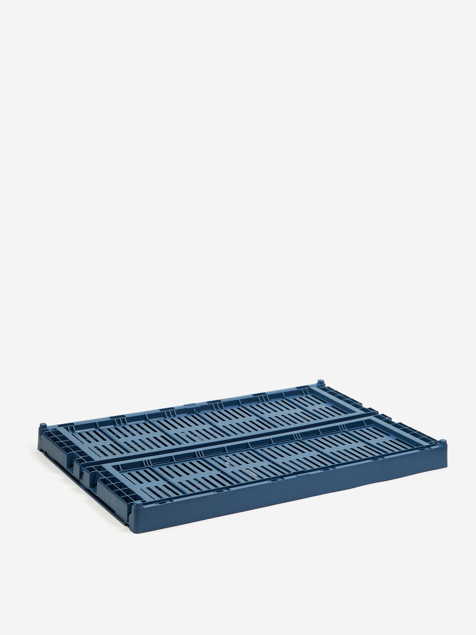 HAY Recycled Colour Crate Large - Dark Blue – Goodhood