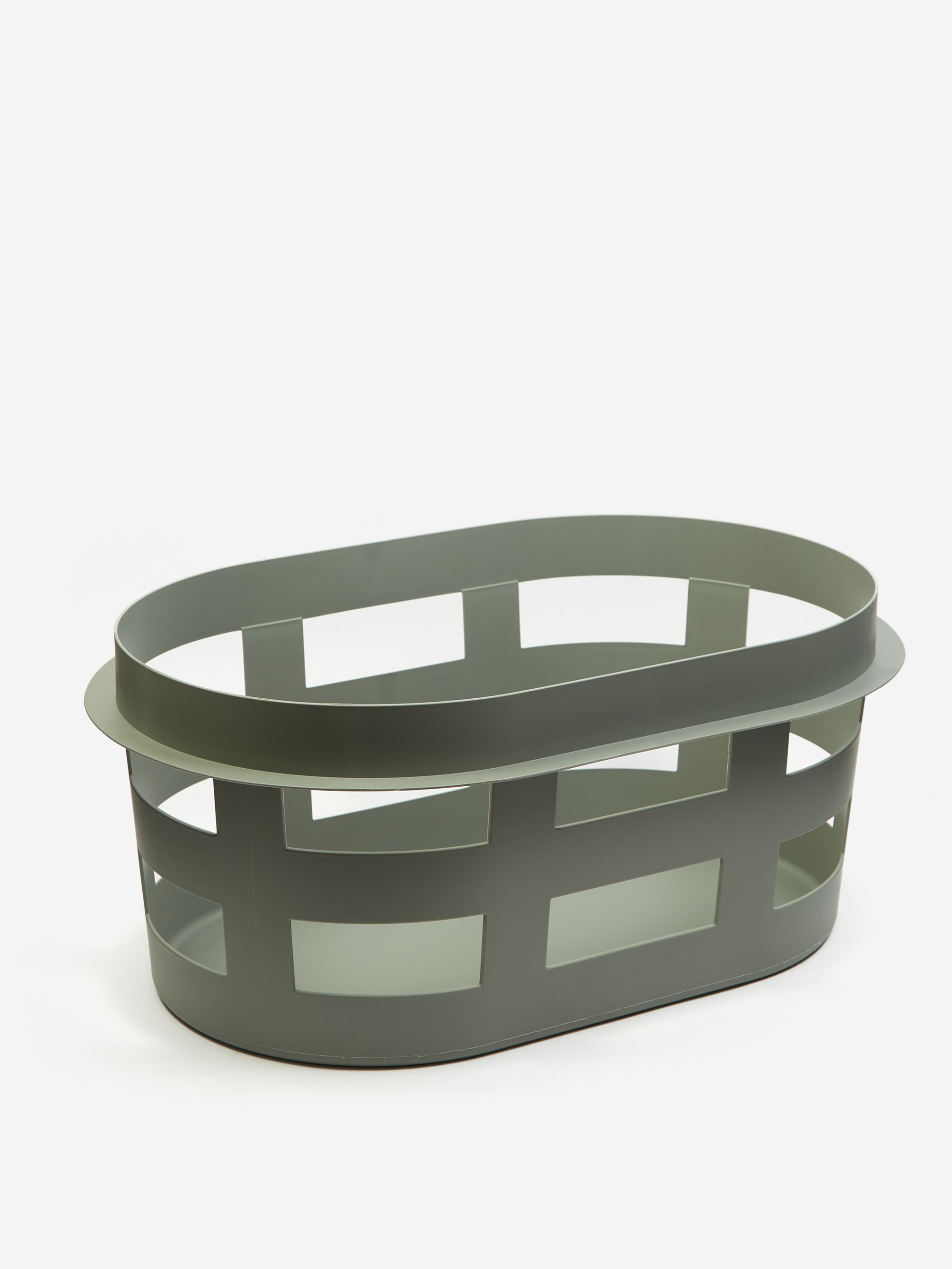 HAY Recycled Washing Basket Small - Army Green – Goodhood