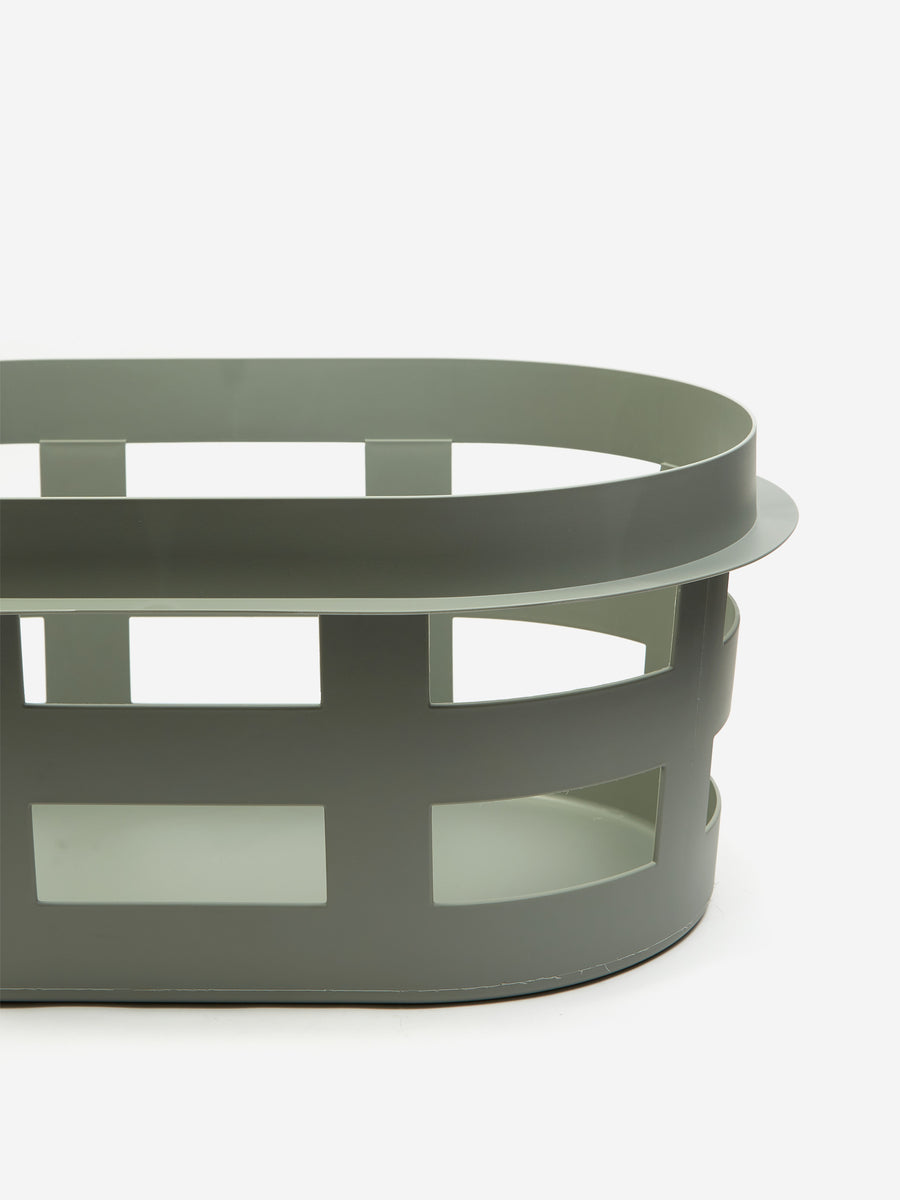 HAY Recycled Washing Basket Small - Army Green – Goodhood