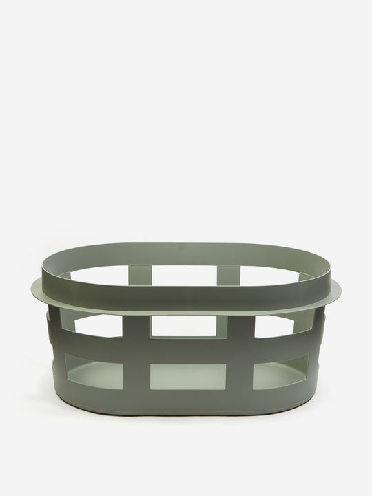 HAY Recycled Washing Basket Small - Army Green – Goodhood