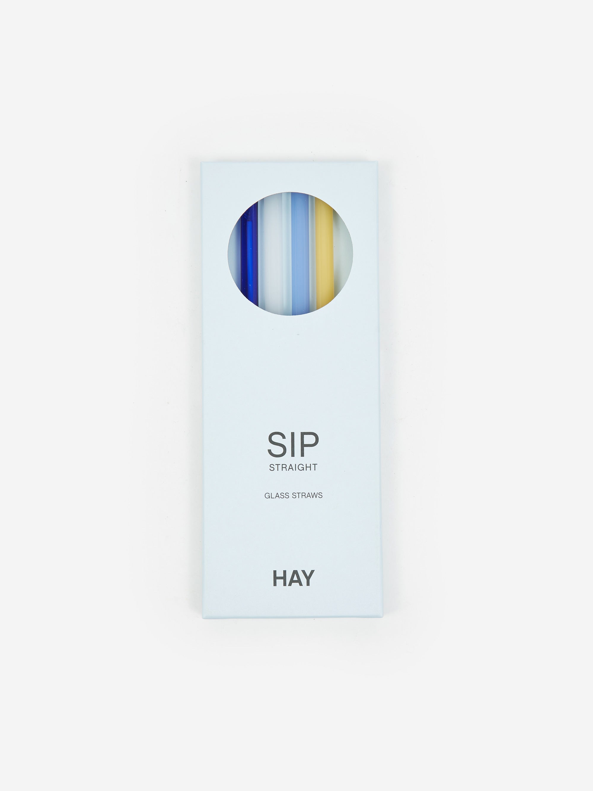 HAY Sip Straight Straw Set of 4 - Multi – Goodhood