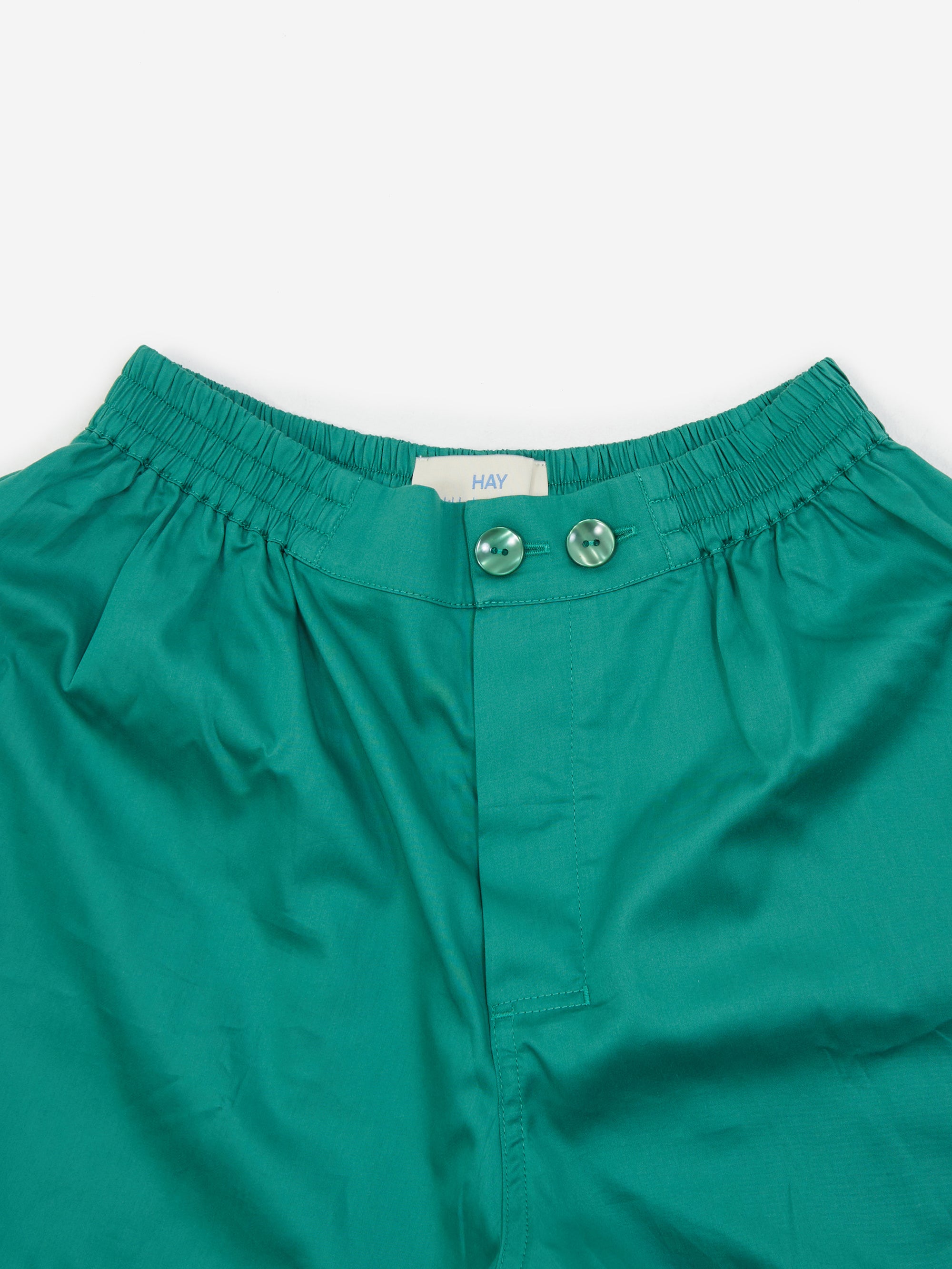 HAY Outline Pyjama Short - Emerald Green – Goodhood