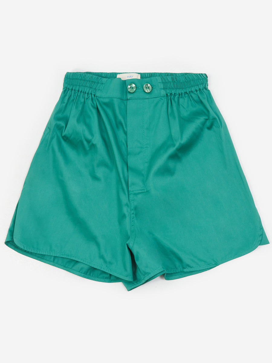 HAY Outline Pyjama Short - Emerald Green – Goodhood