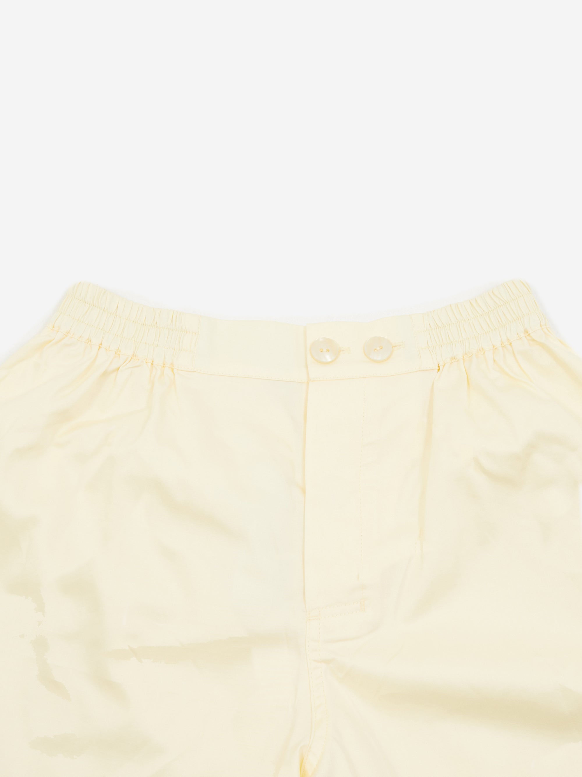 HAY Outline Pyjama Short - Soft Yellow – Goodhood