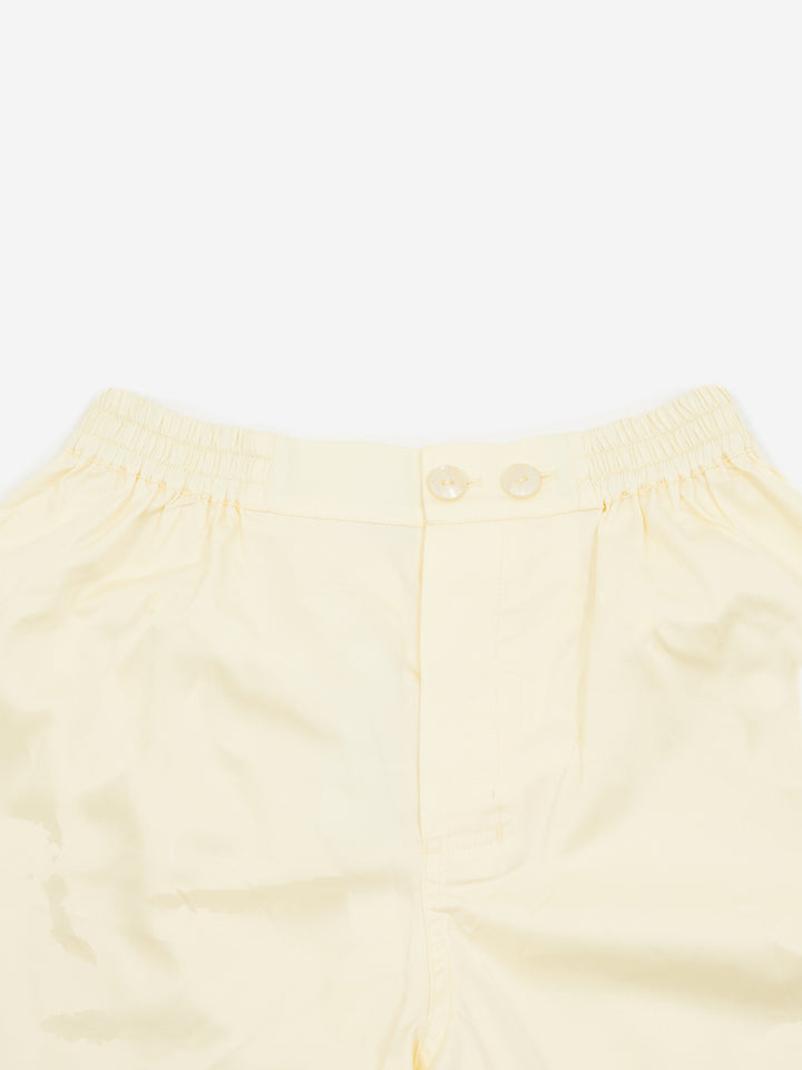 HAY Outline Pyjama Short - Soft Yellow – Goodhood