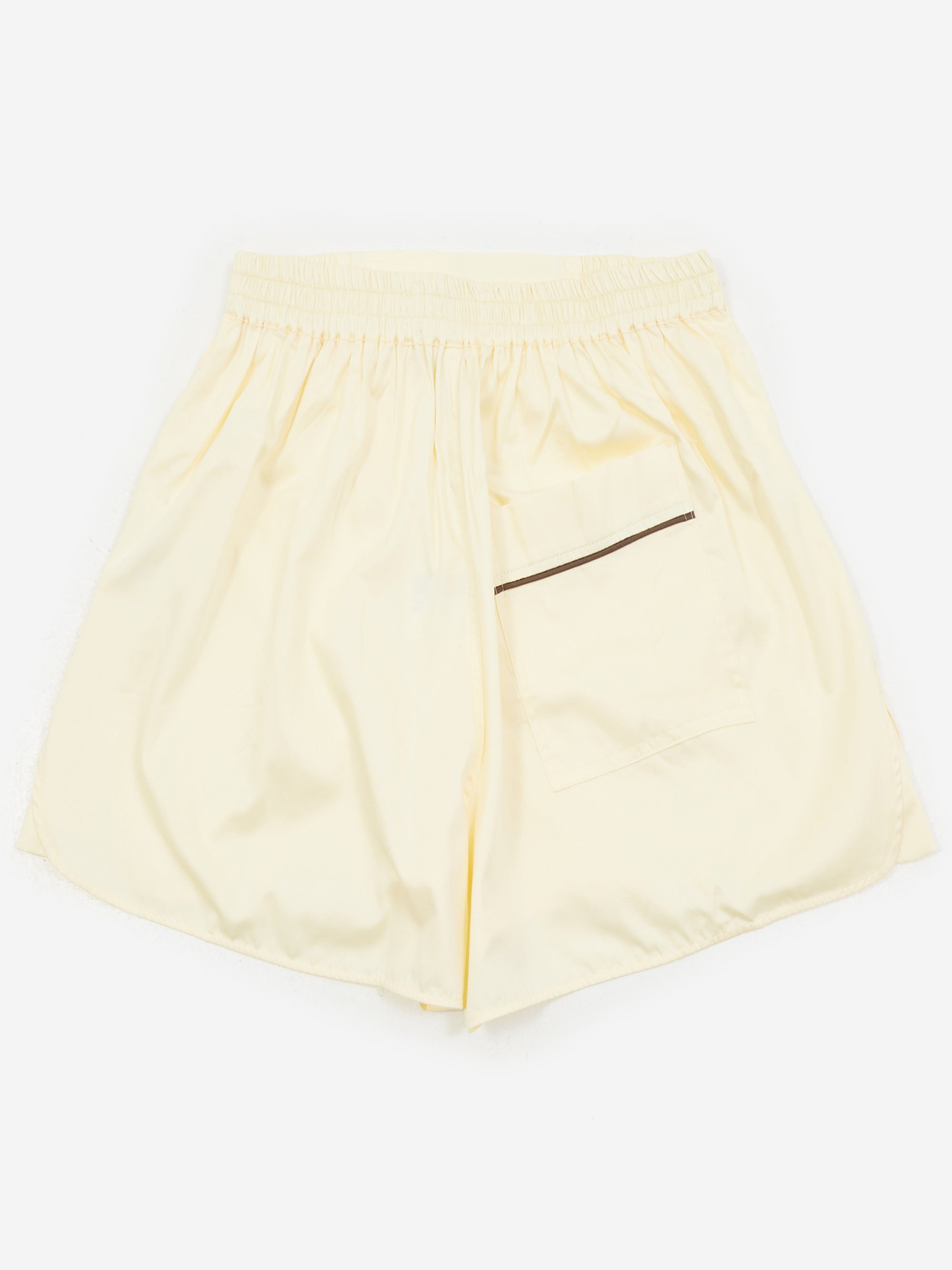 HAY Outline Pyjama Short - Soft Yellow – Goodhood