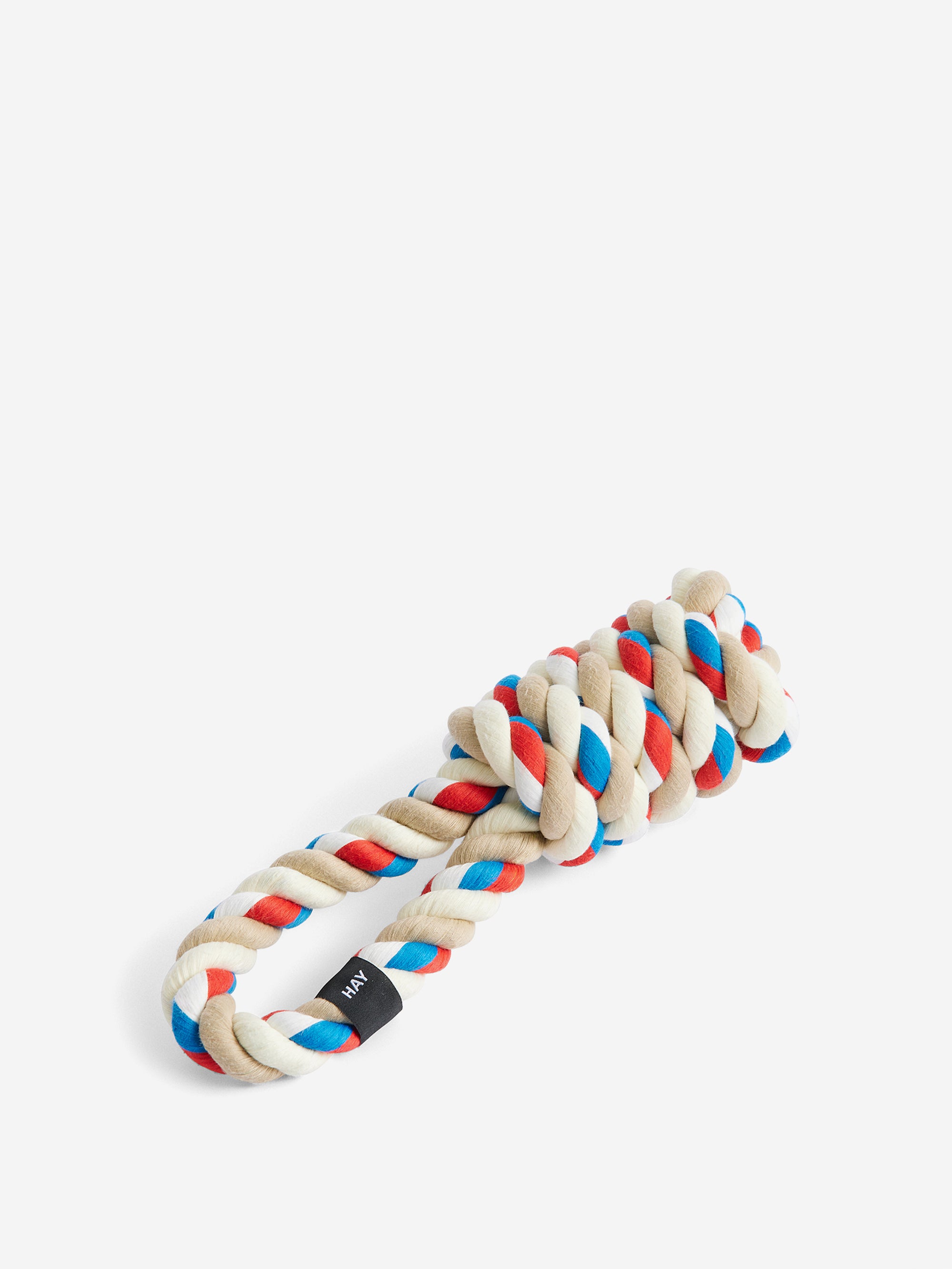 HAY Dog Rope Toy - Turquoise/Off White – Goodhood