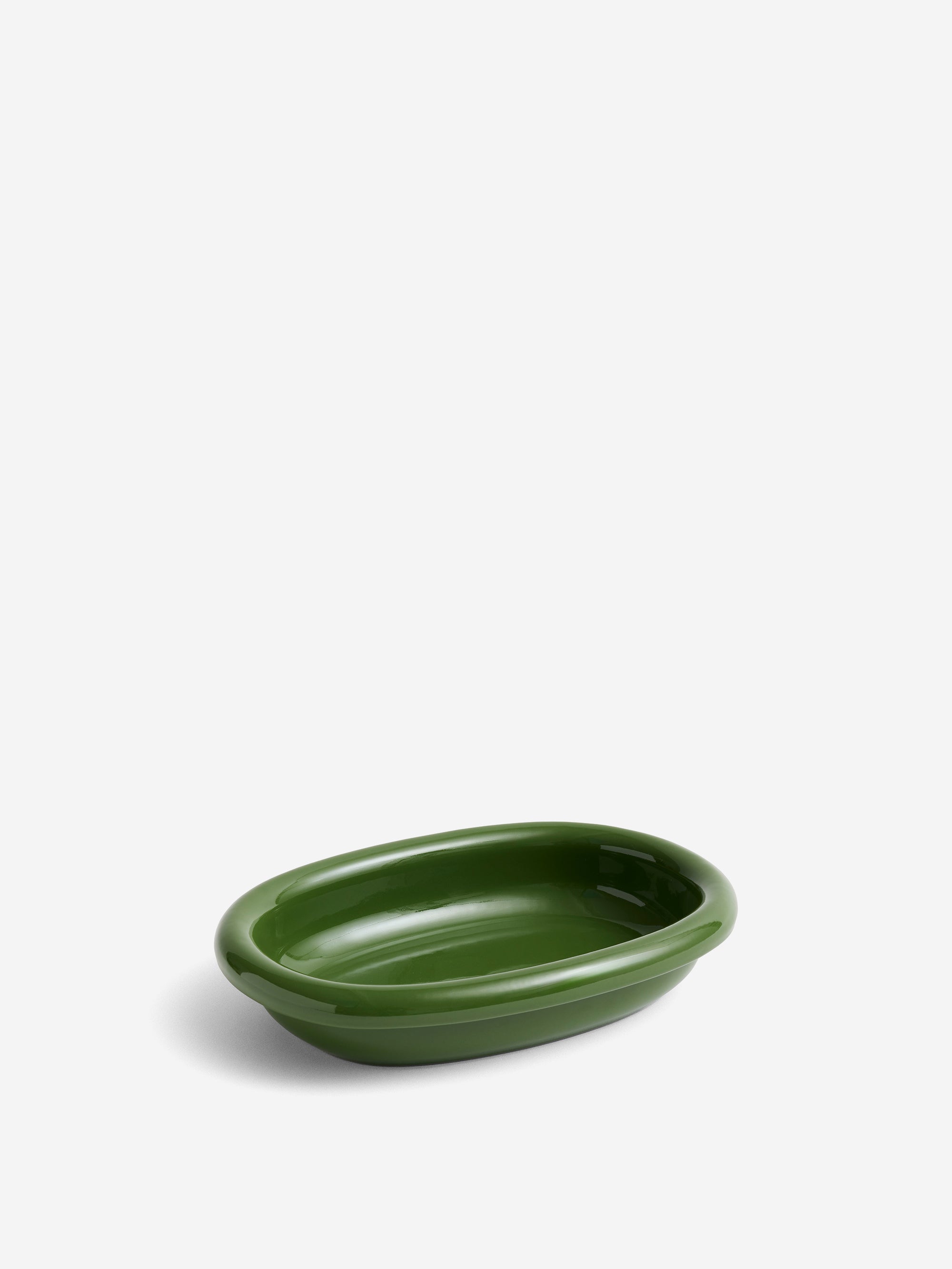 HAY Barro Oval Dish - Small - Green – Goodhood