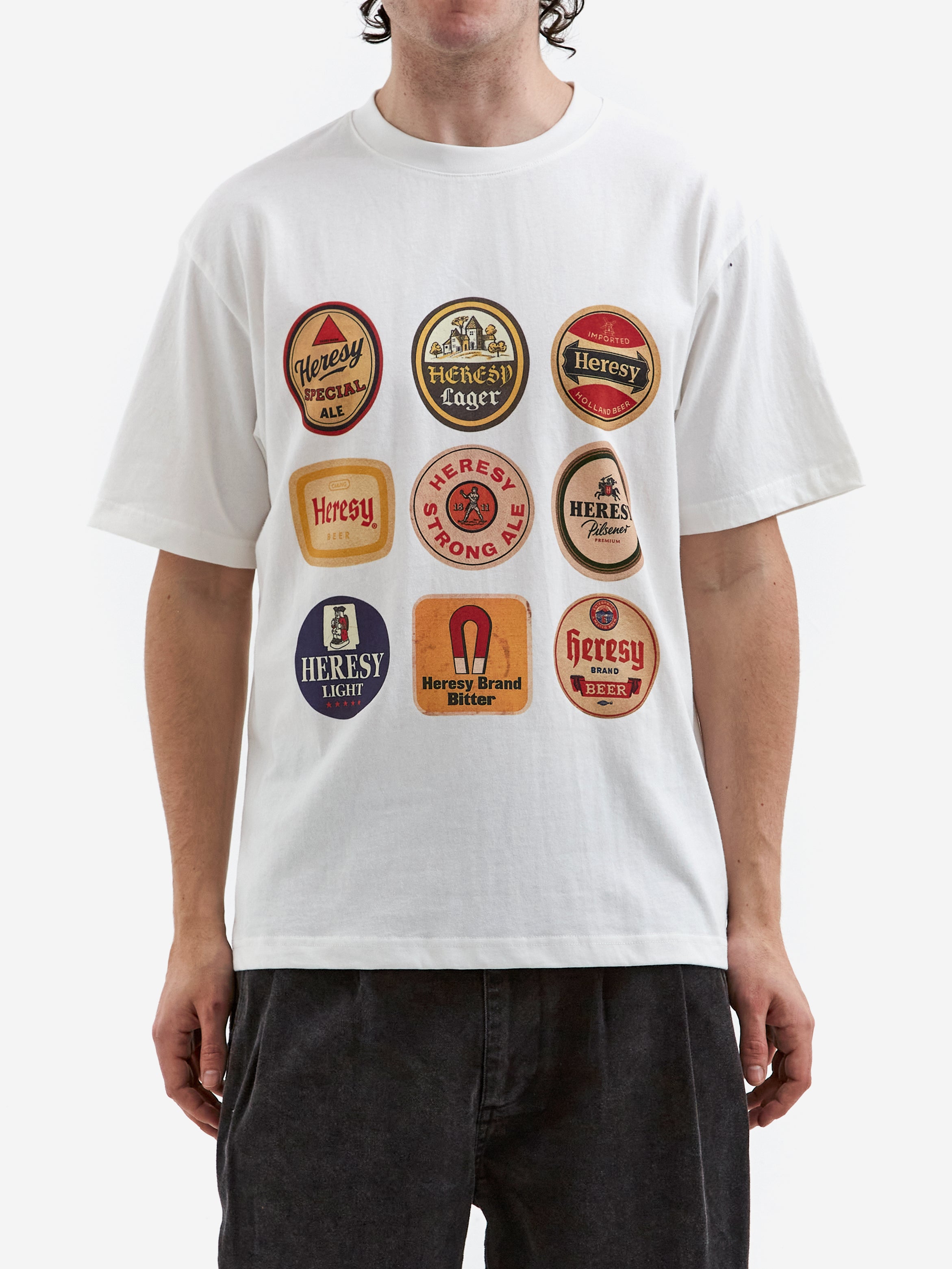 Heresy Beer Tee - Ecu – Goodhood