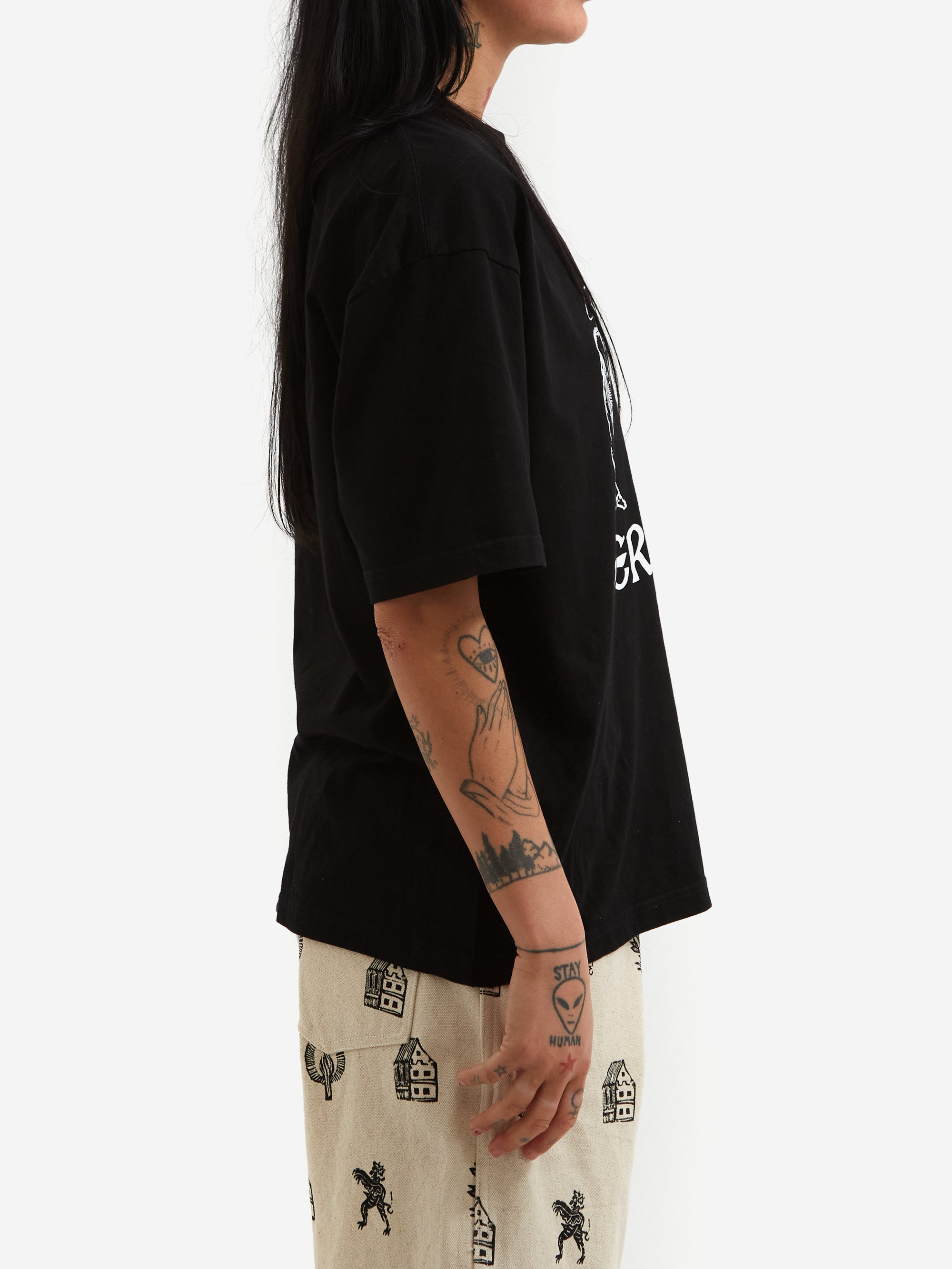 Heresy Demons Out T-Shirt - Black – Goodhood