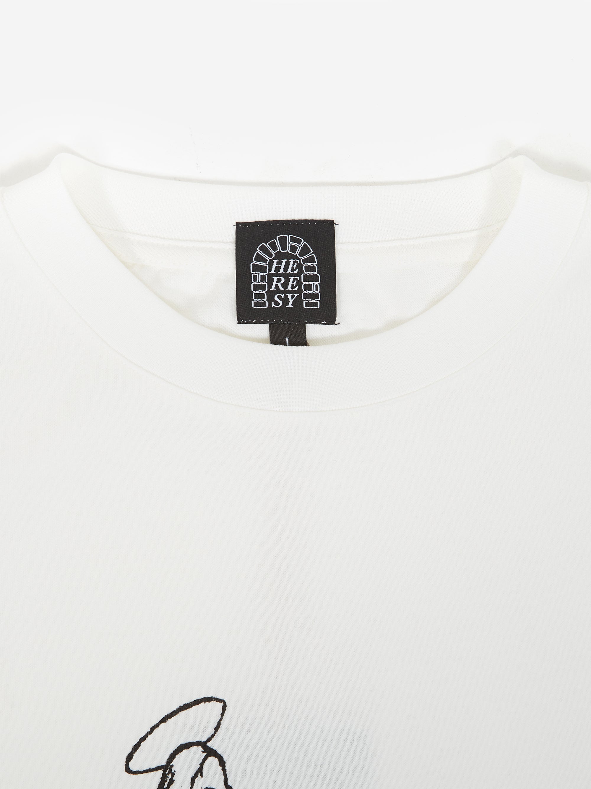 Heresy Demons Out T-Shirt - Ecru – Goodhood