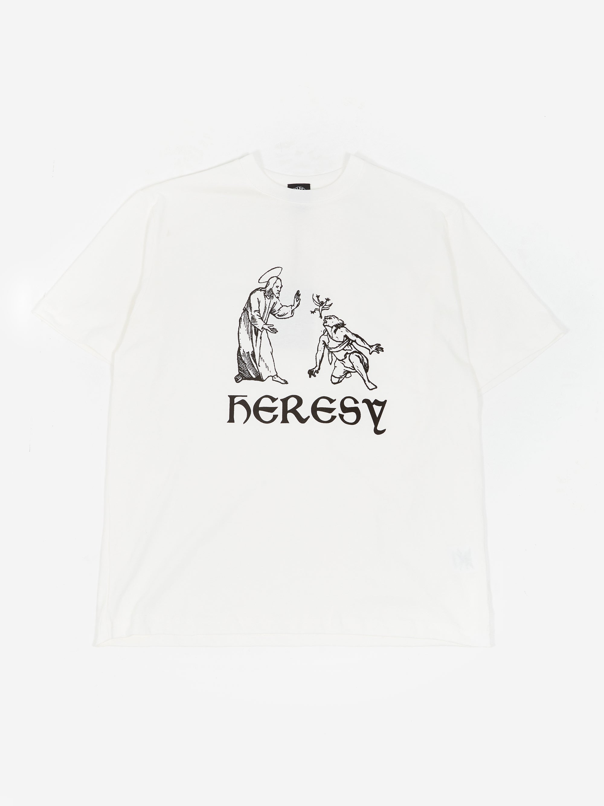 Heresy Demons Out T-Shirt - Ecru – Goodhood