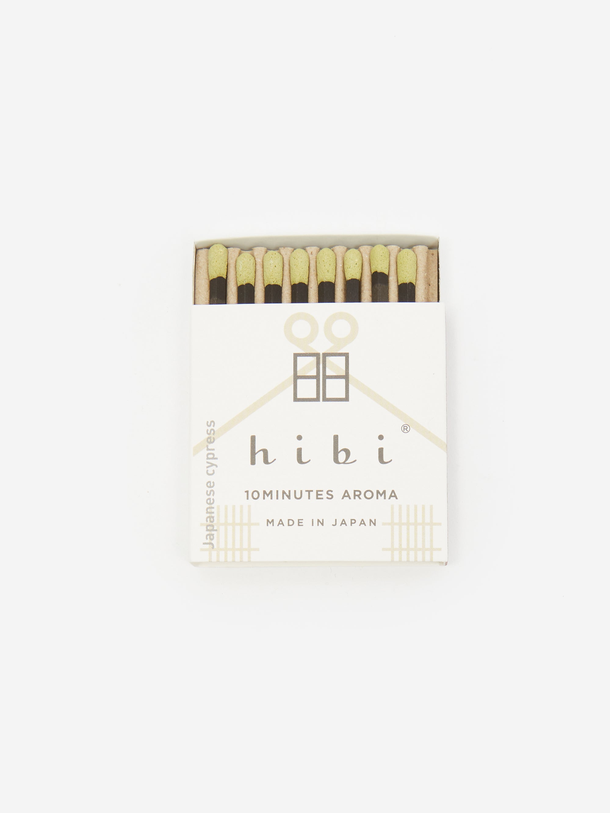 Hibi 10 Minutes Aroma Incense - Japanese Cypress – Goodhood