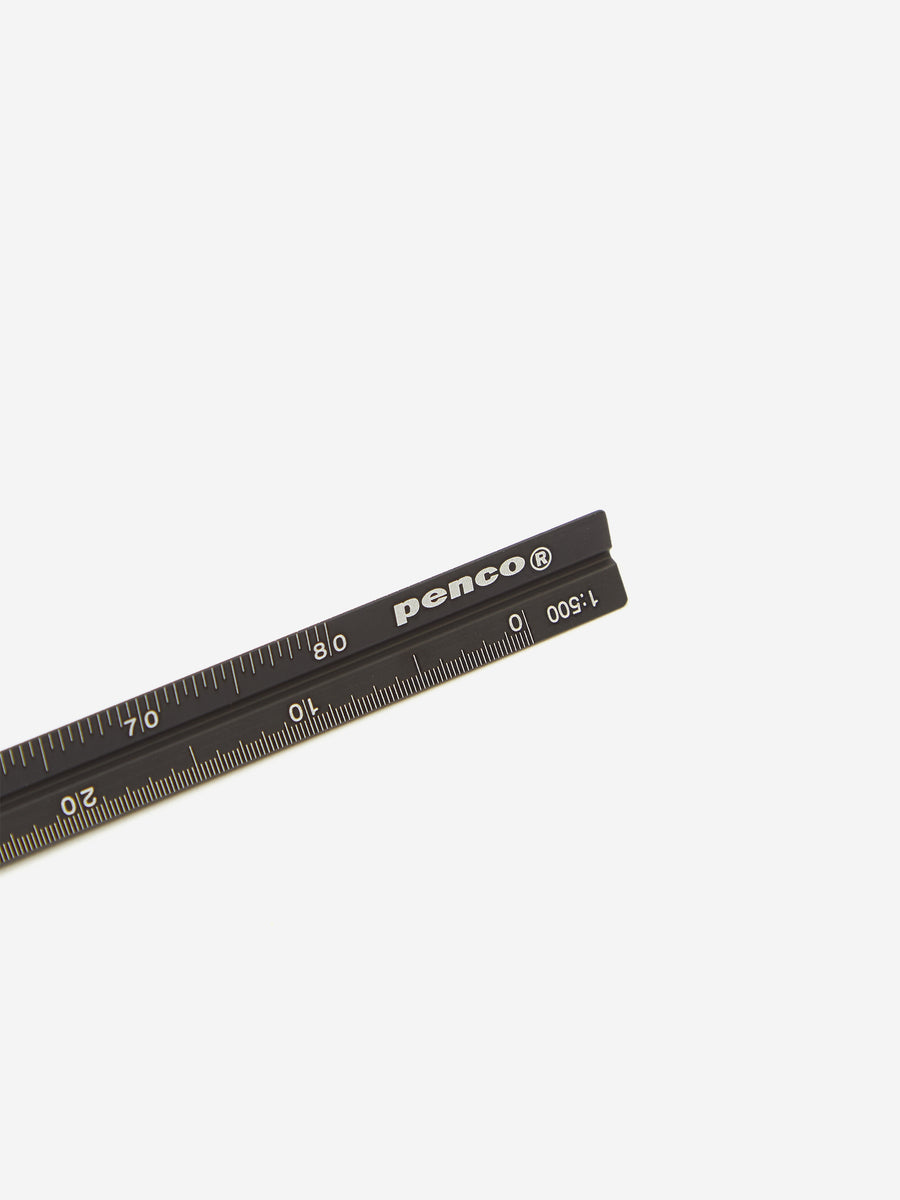 Hightide Penco Drafting Scale Ruler - Black – Goodhood