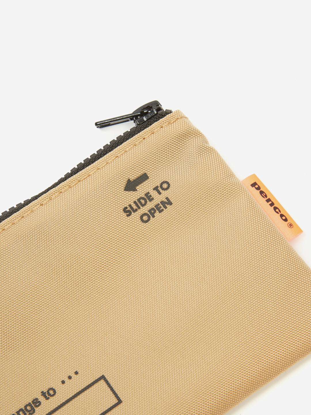 Hightide Penco Flat Pen Case - Beige – Goodhood