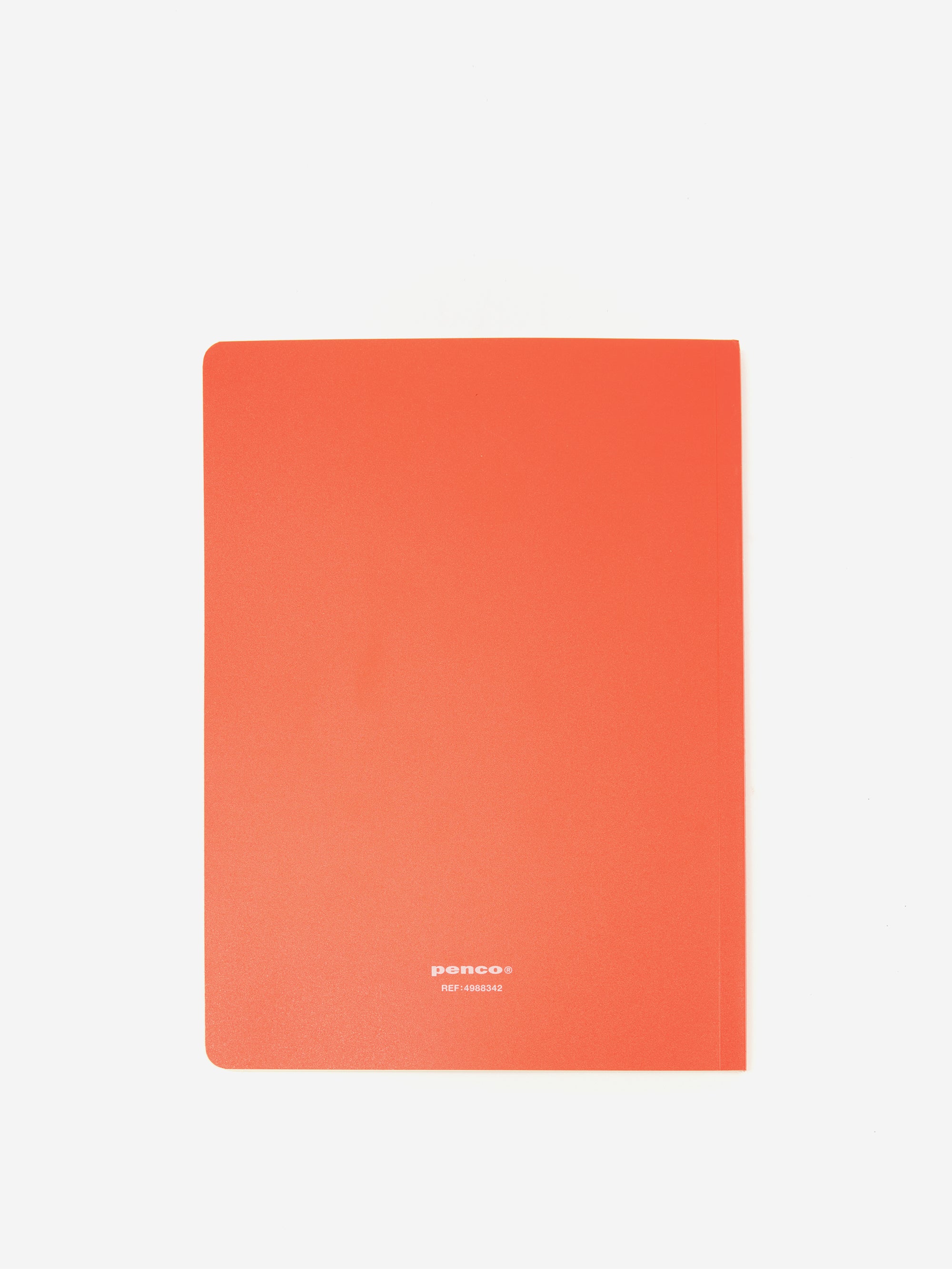 Hightide Penco Soft PP Notebook Ruled A5 - Red – Goodhood