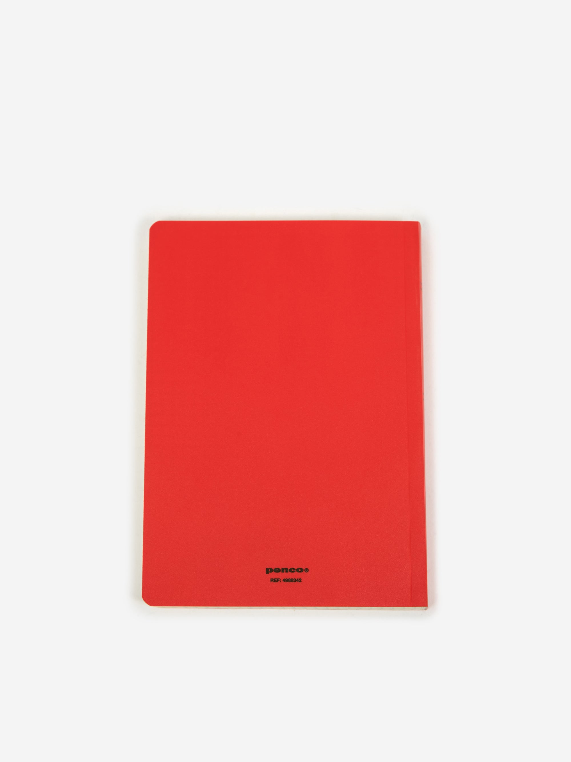 Hightide Penco Soft Notebook (Grid B6) - Red – Goodhood