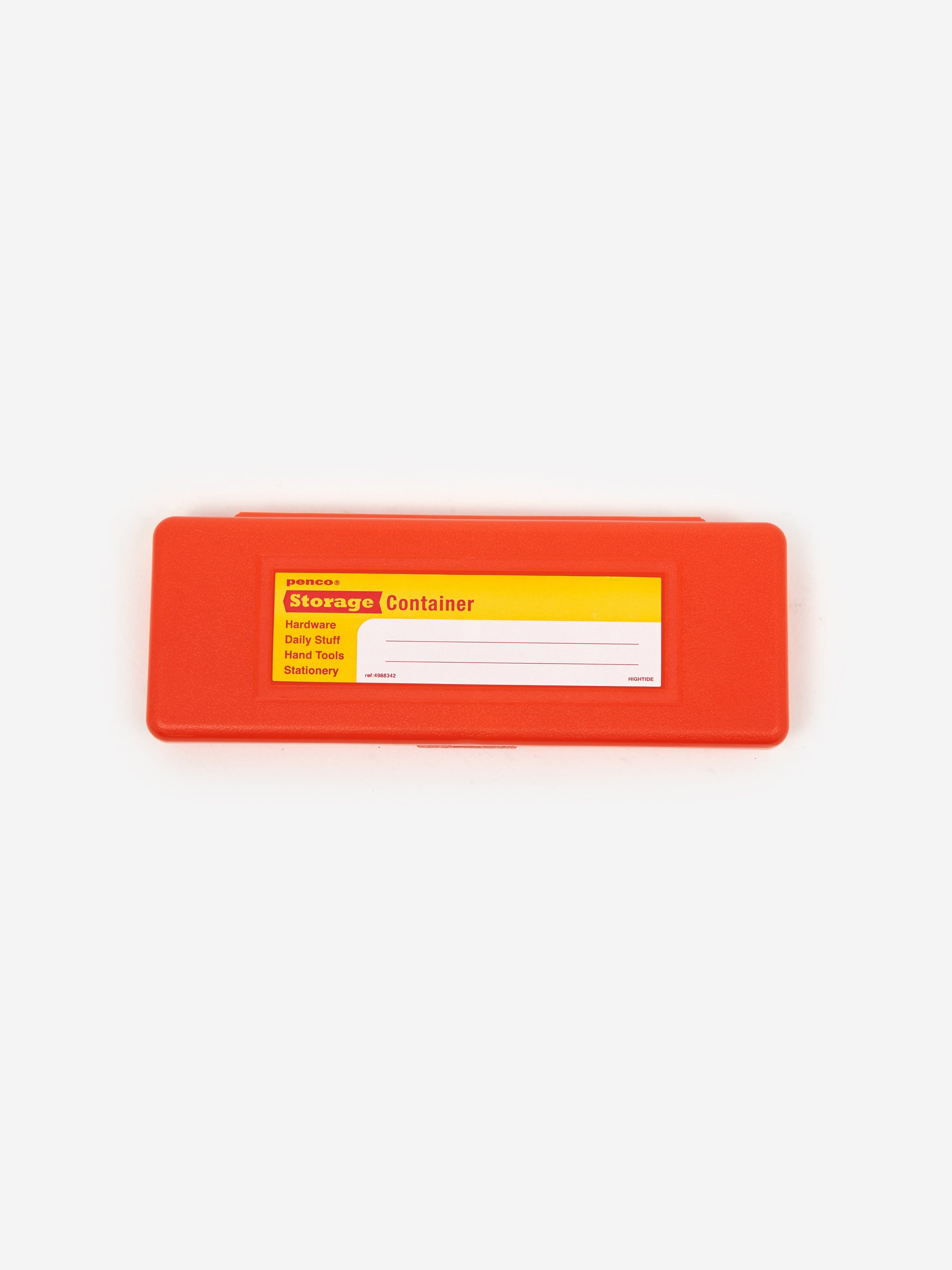 Hightide Penco Storage Container Pen Case - Orange – Goodhood