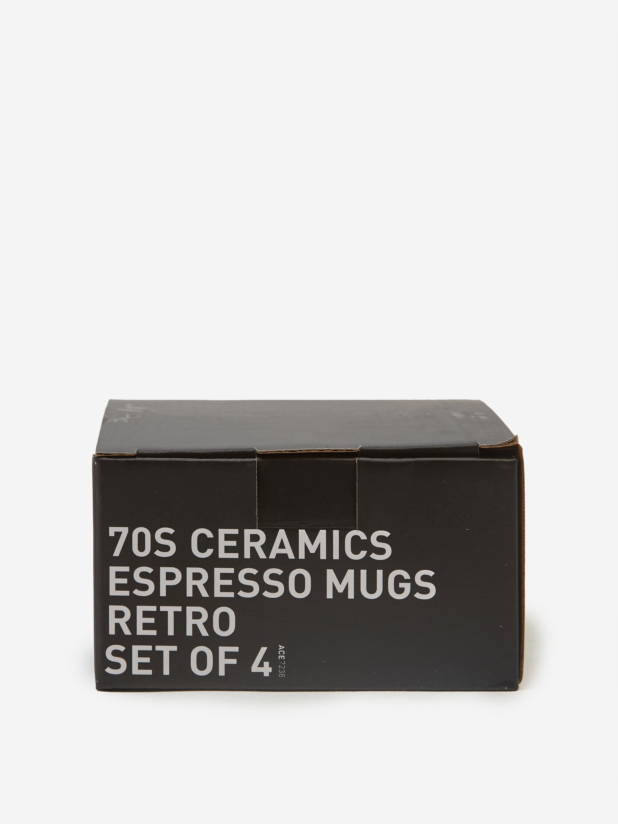 HKLiving 70s Ceramics Espresso Mugs (Set Of 4) - Retro – Goodhood