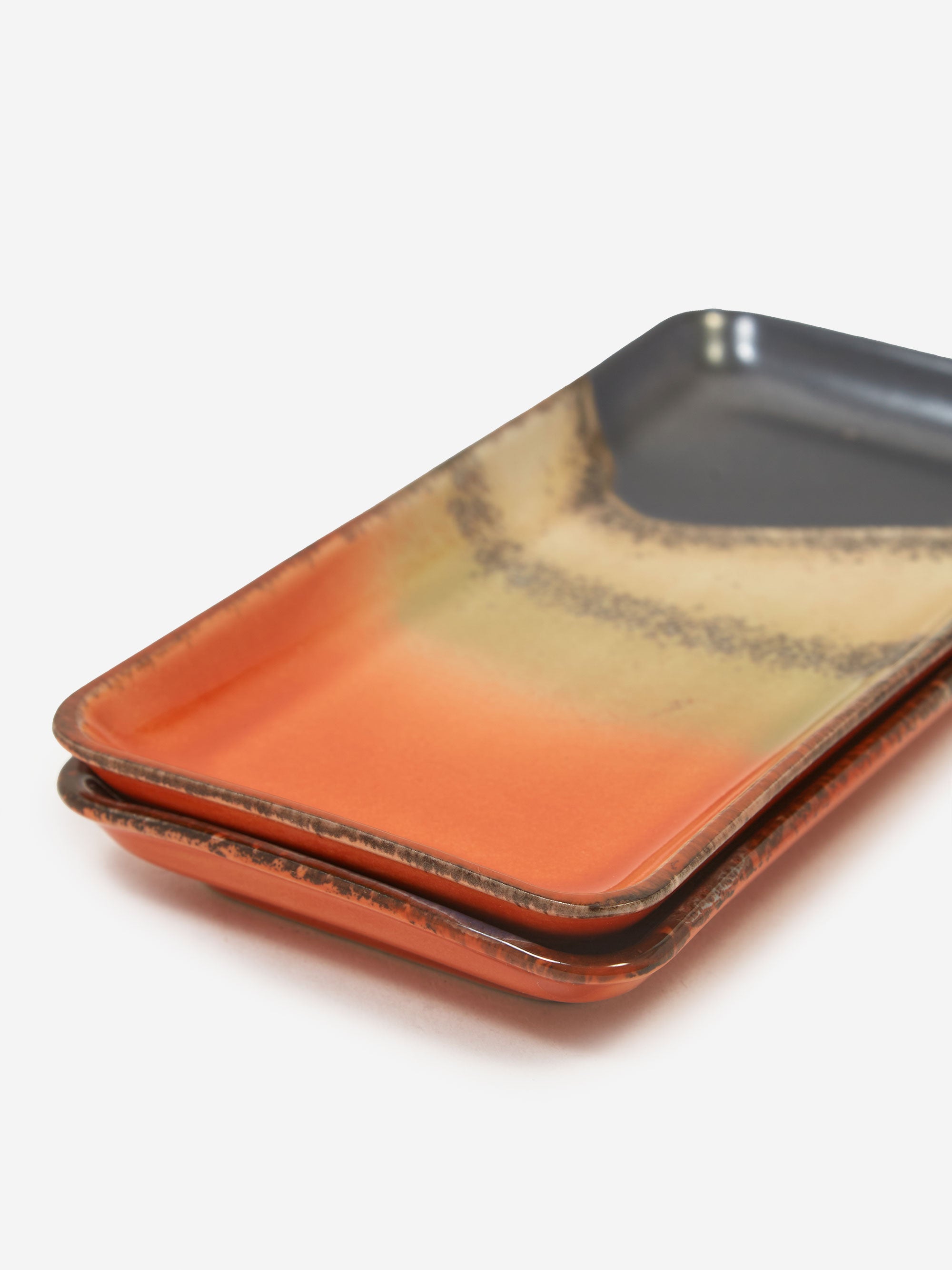 HKLiving 70s Ceramics Small Trays (Set Of 2) - Twenty Four Hours – Goodhood