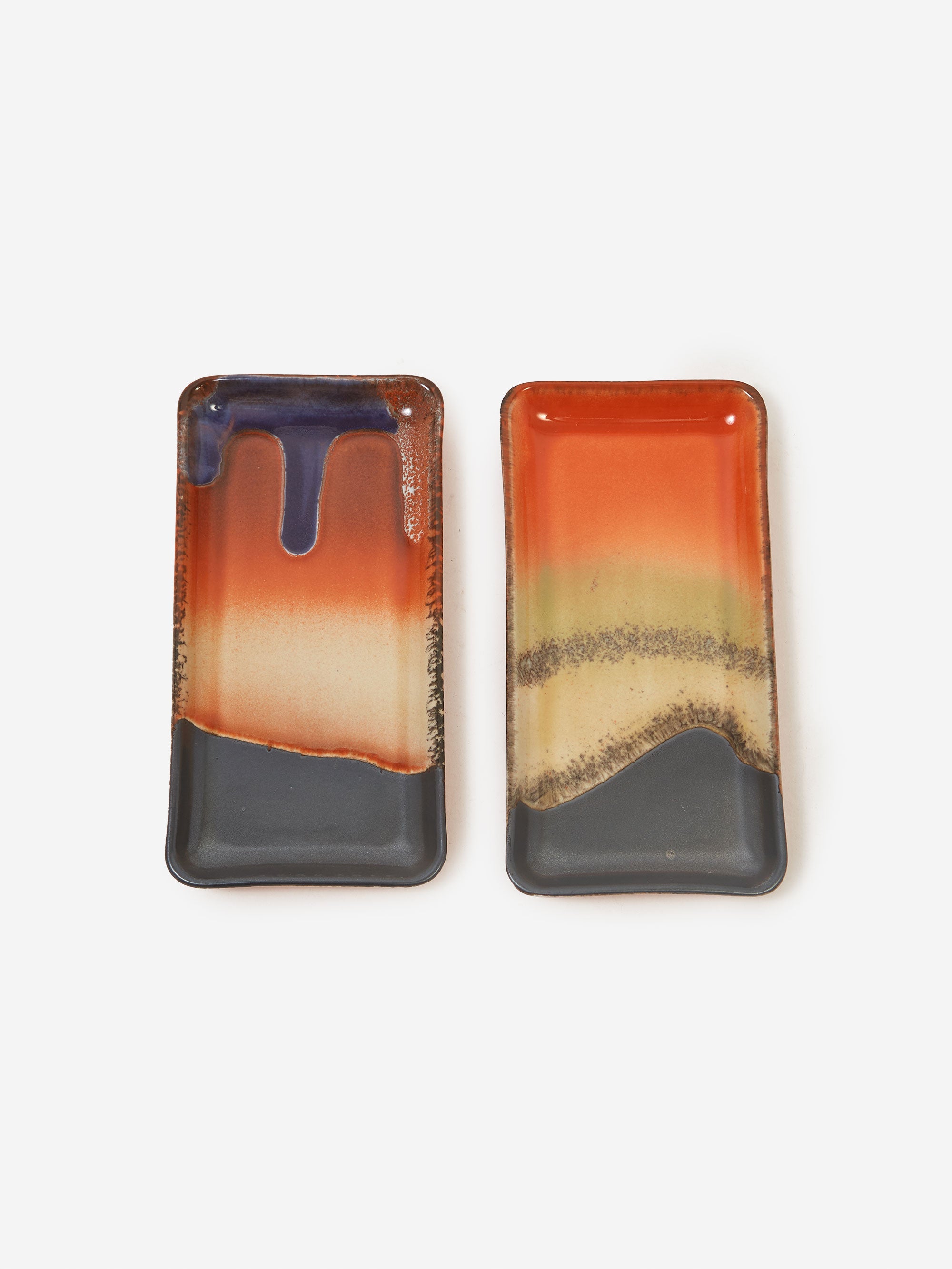HKLiving 70s Ceramics Small Trays (Set Of 2) - Twenty Four Hours – Goodhood