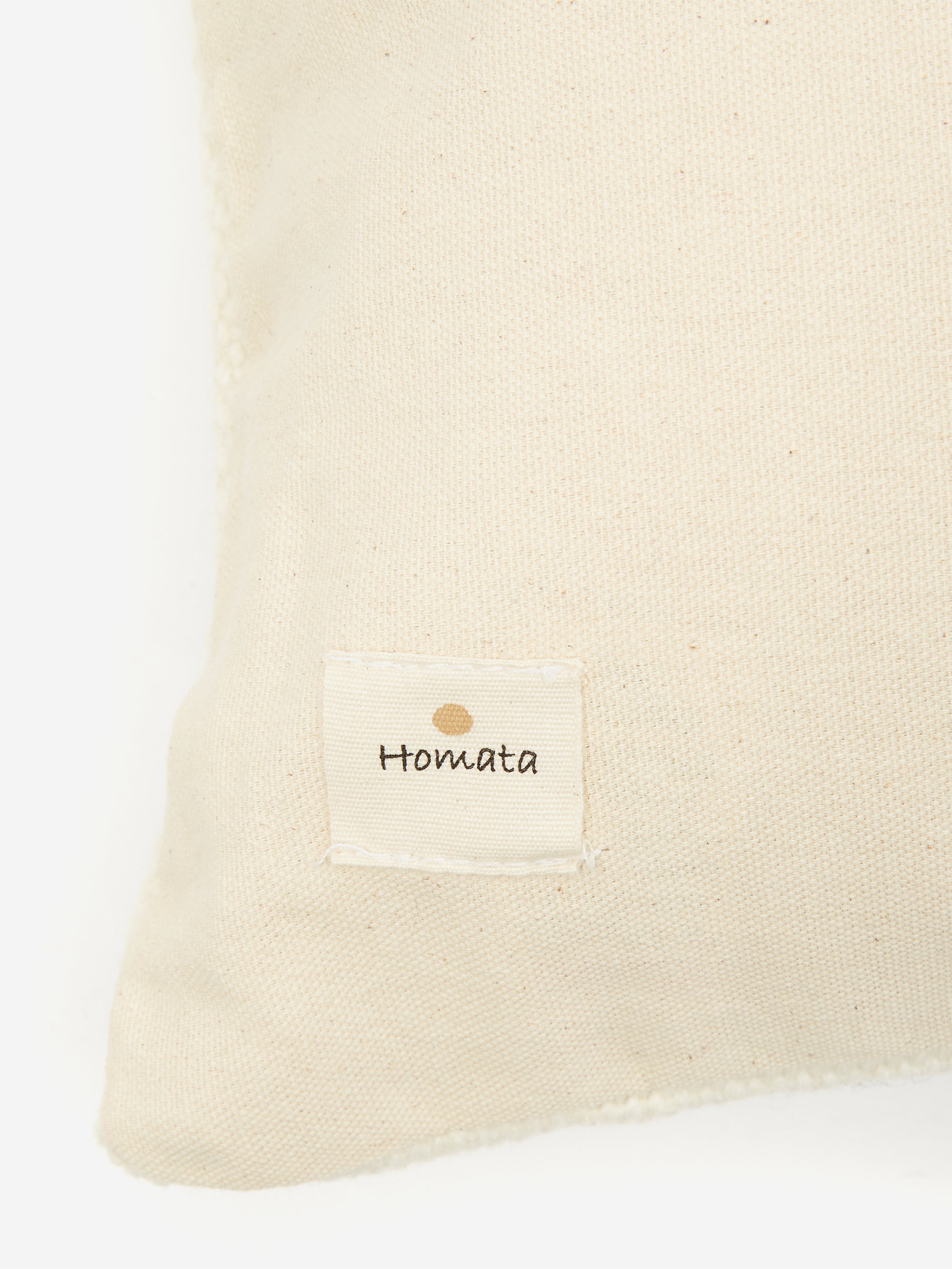 Homata Handwoven New Block Shape Outline Cushion 30cm x 50cm - Ecru ...