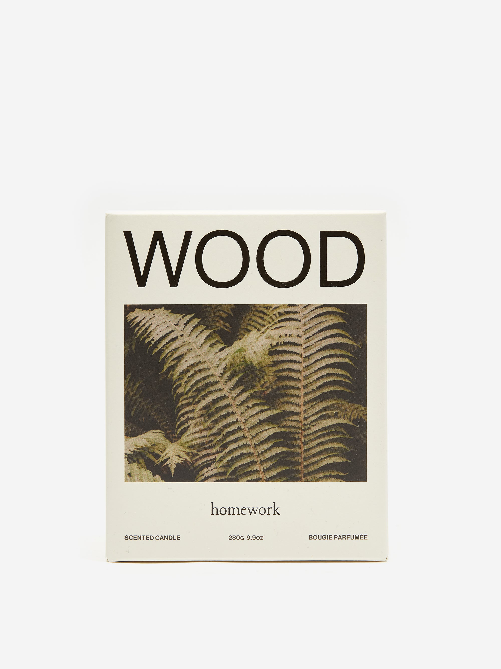 Homework WOOD Candle - 280g – Goodhood