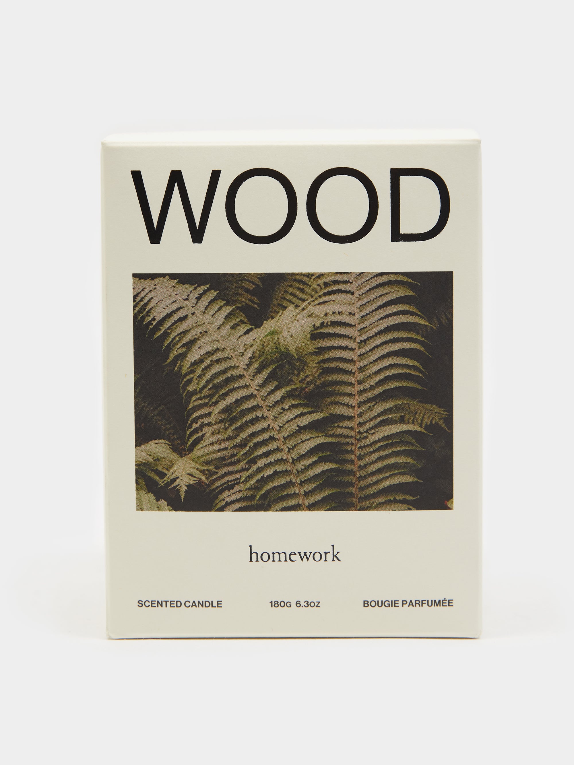 Homework WOOD Candle 180g – Goodhood