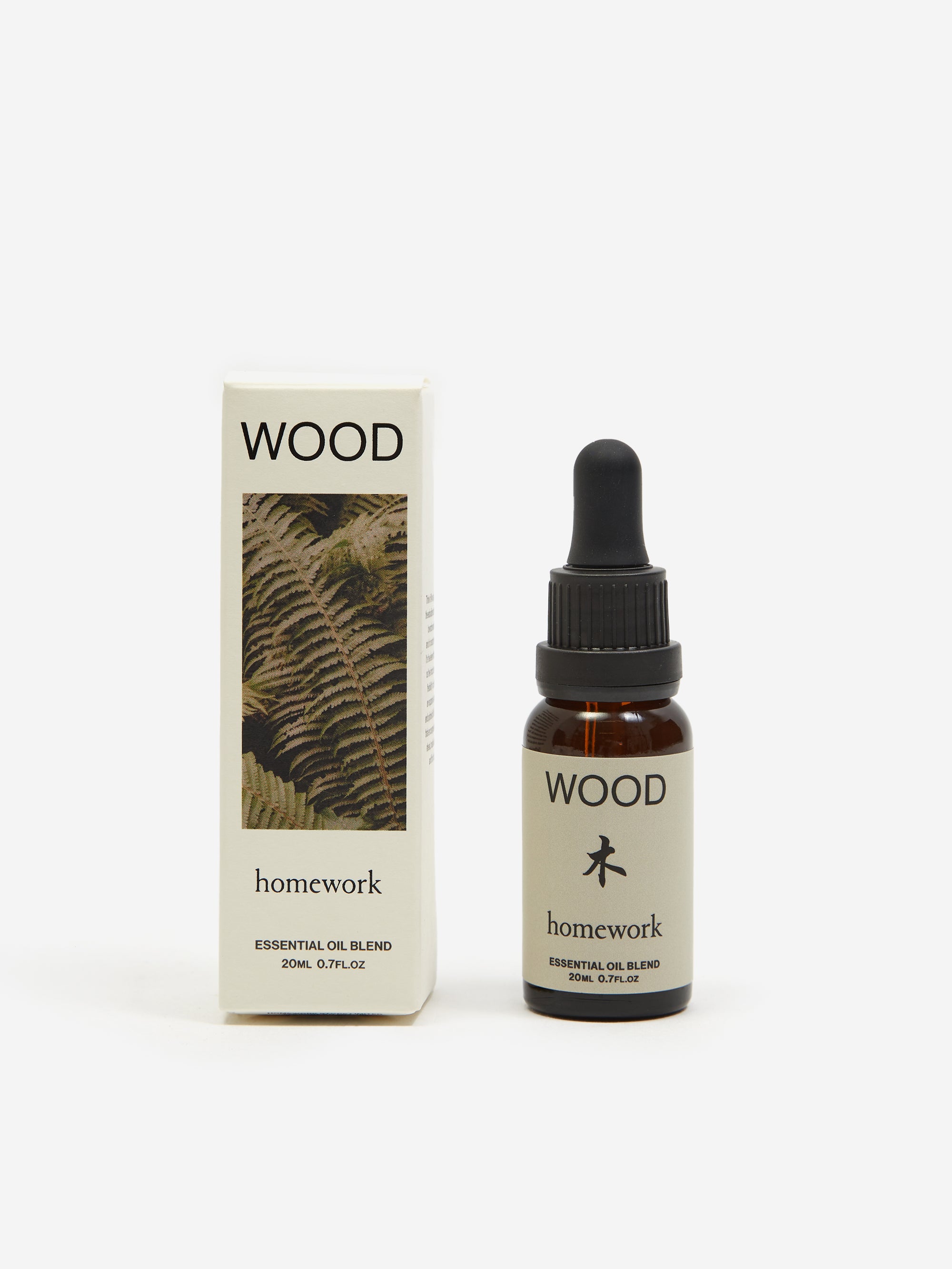 Homework WOOD Essential Oil Blend 20ml – Goodhood