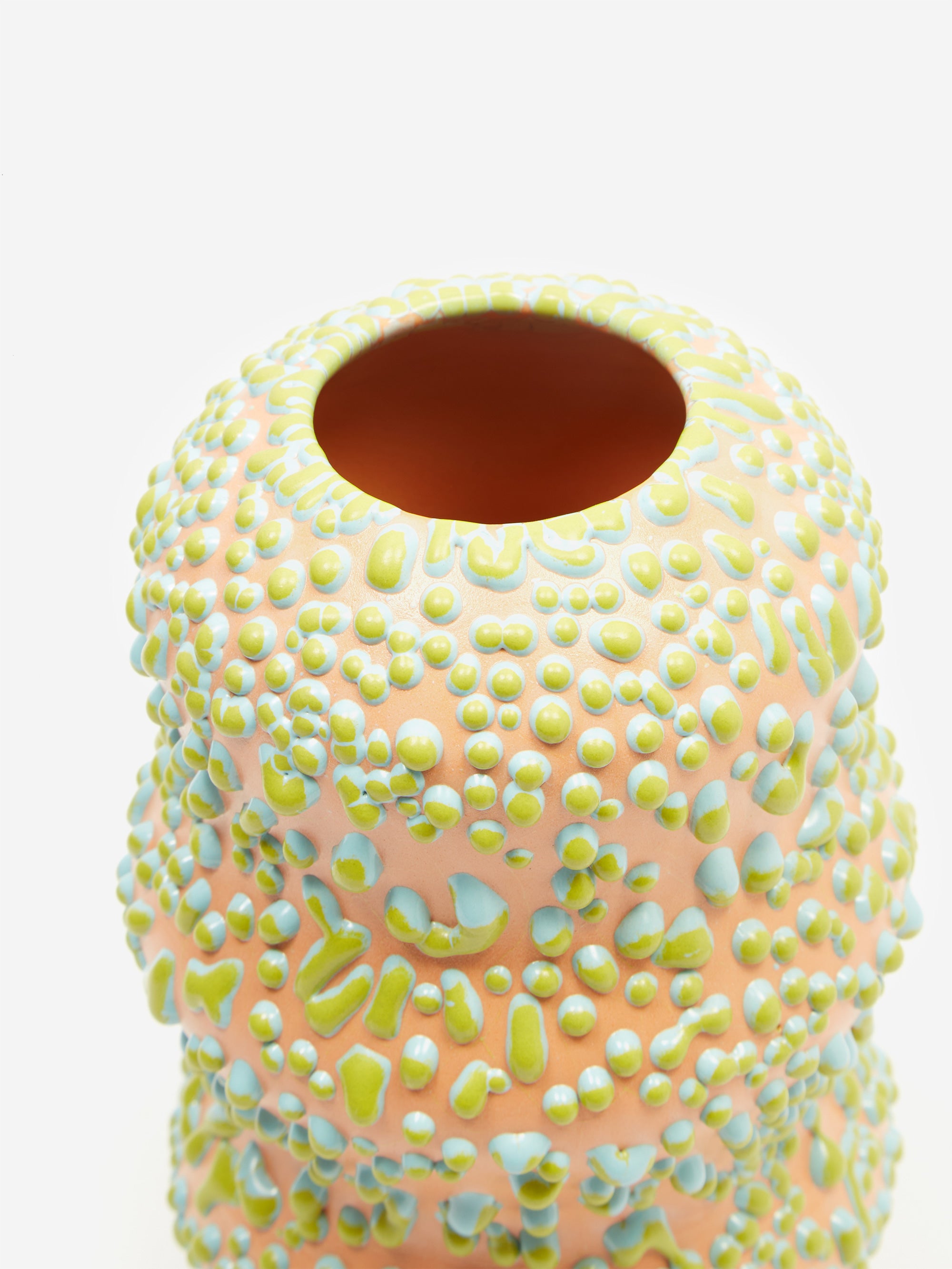 Houseplant by Seth Rogen Limited Edition Gloopy Vase - Coral/Green/Blu ...